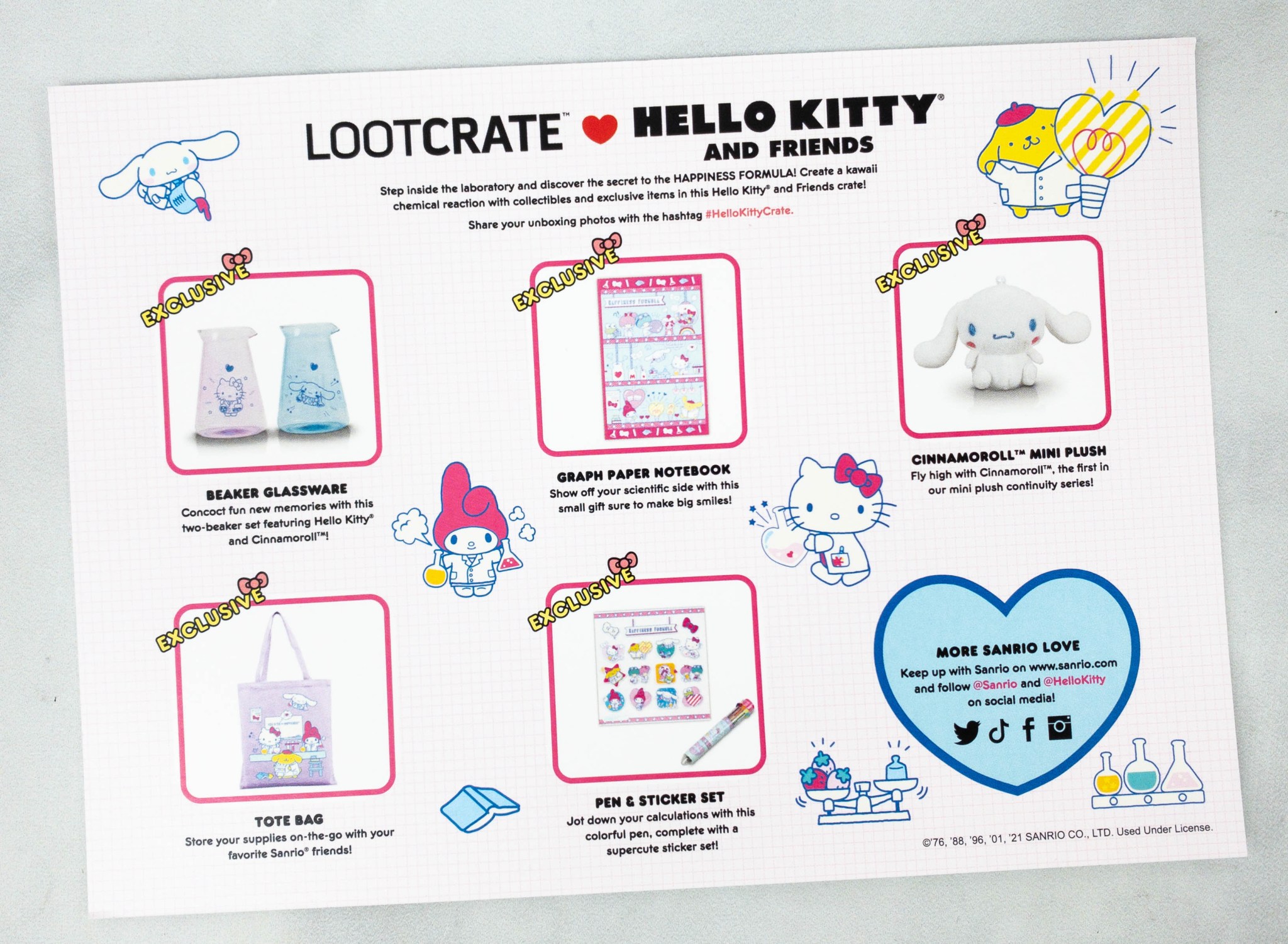 Hello Kitty and Friends Box Review + Coupon - February 2021 - Hello ...
