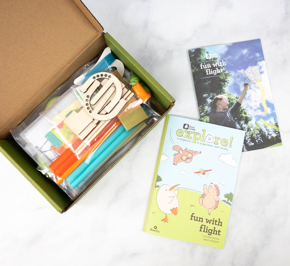 Kiwi Crate Review & Coupon - FUN WITH FLIGHT - Hello Subscription