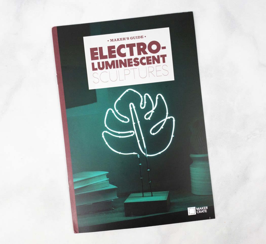 Maker Crate Review + Coupon - ELECTRO-LUMINESCENT SCULPTURES - Hello ...