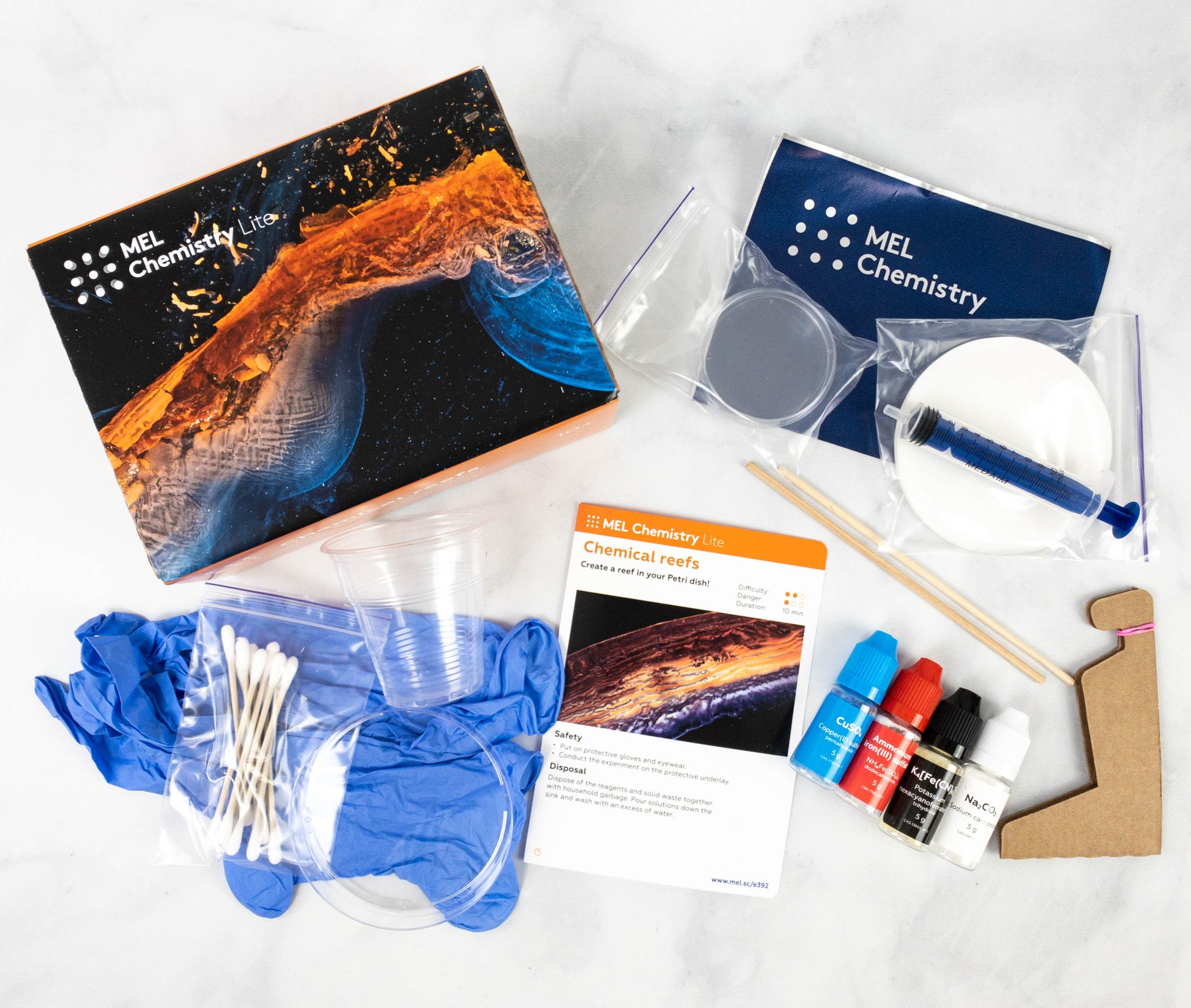 MEL Lite by MEL Science Subscription Box Review - CHEMICAL REEFS ...
