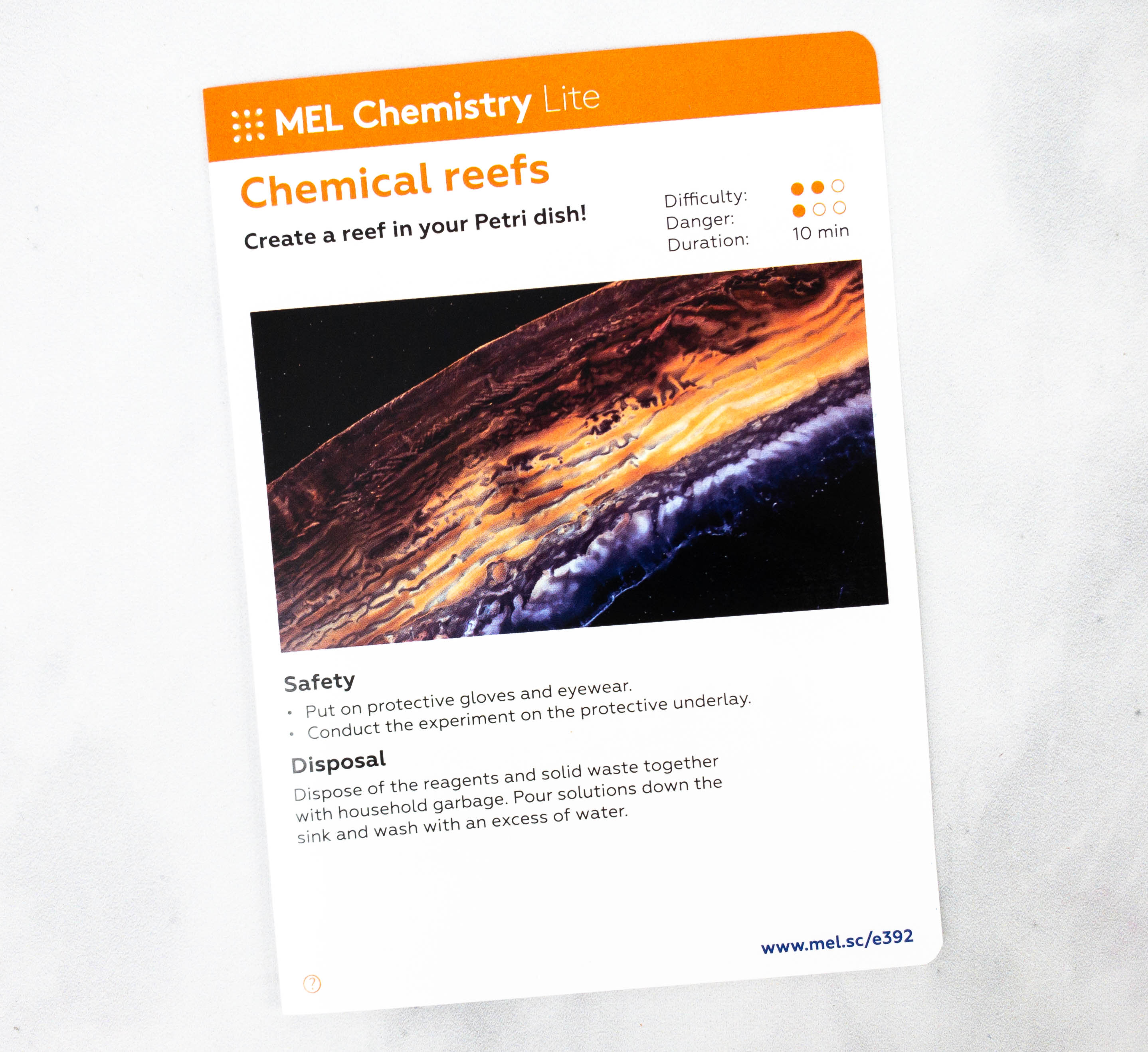 MEL Lite by MEL Science Subscription Box Review - CHEMICAL REEFS ...