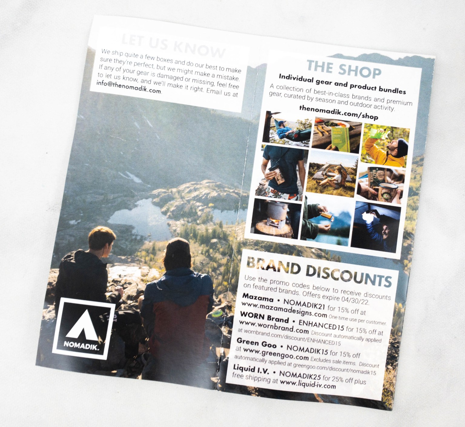 Nomadik July 2021 Subscription Box Review + Coupon - Hike Harder ...