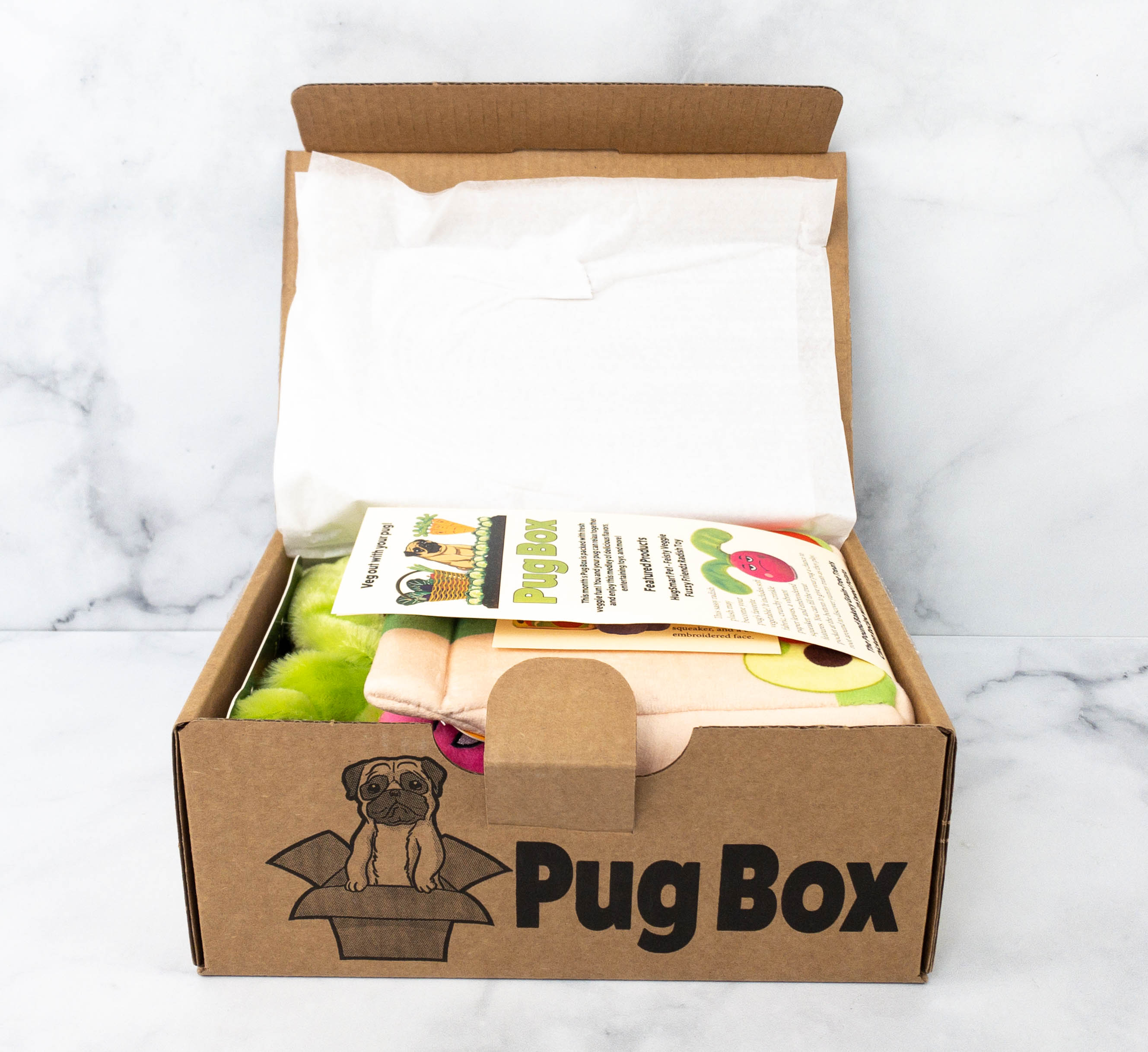 Pug Box Review + Coupon - April 2021 - Hello Subscription