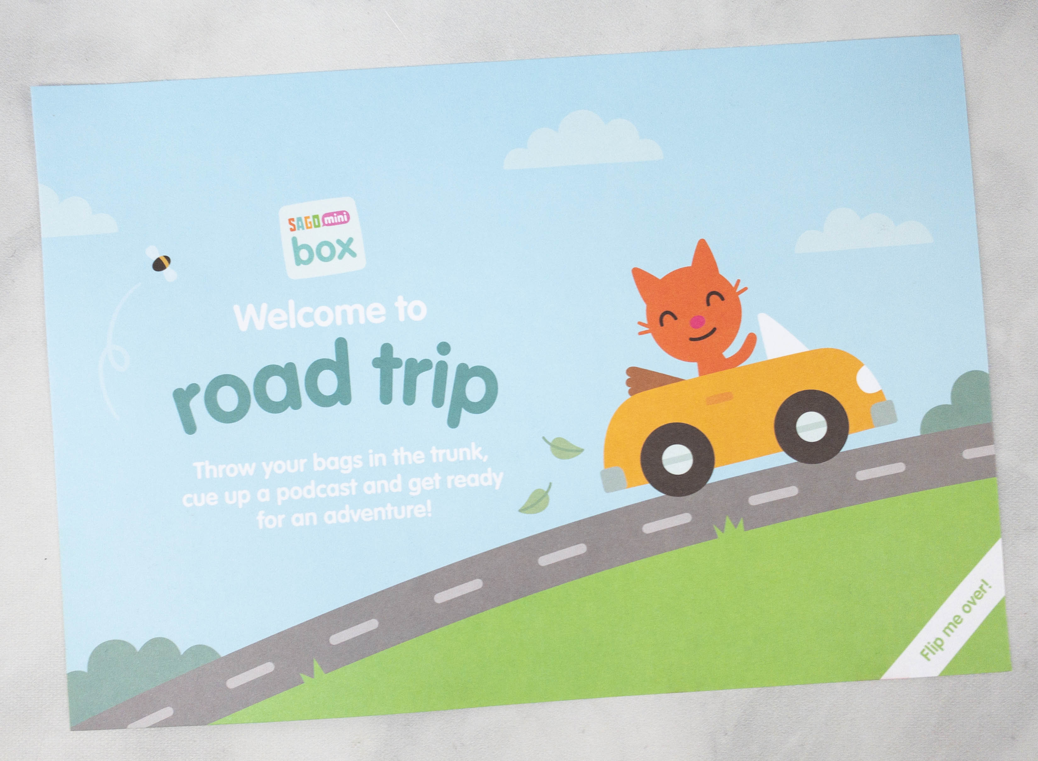 Sago Mini Box Review + Coupon - ROAD TRIP - Hello Subscription