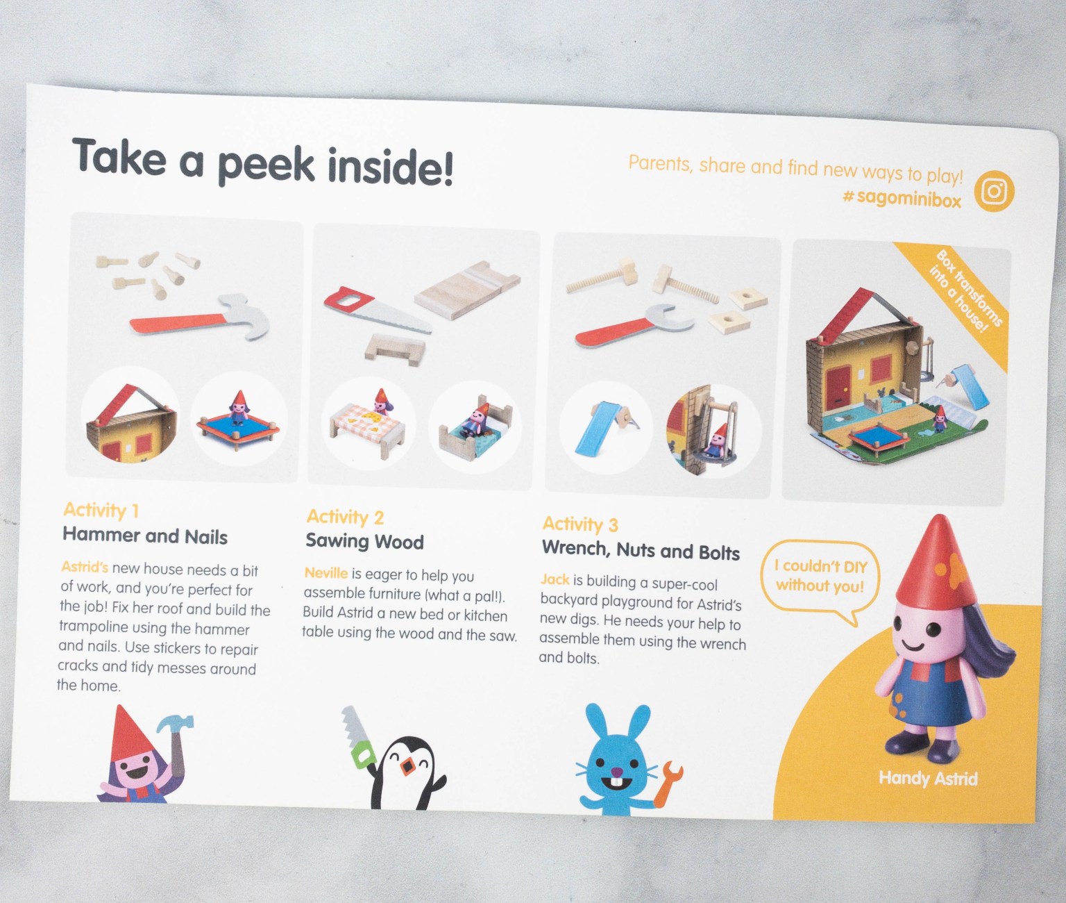 Sago Mini Box Review + Coupon - TOOL BOX - Hello Subscription