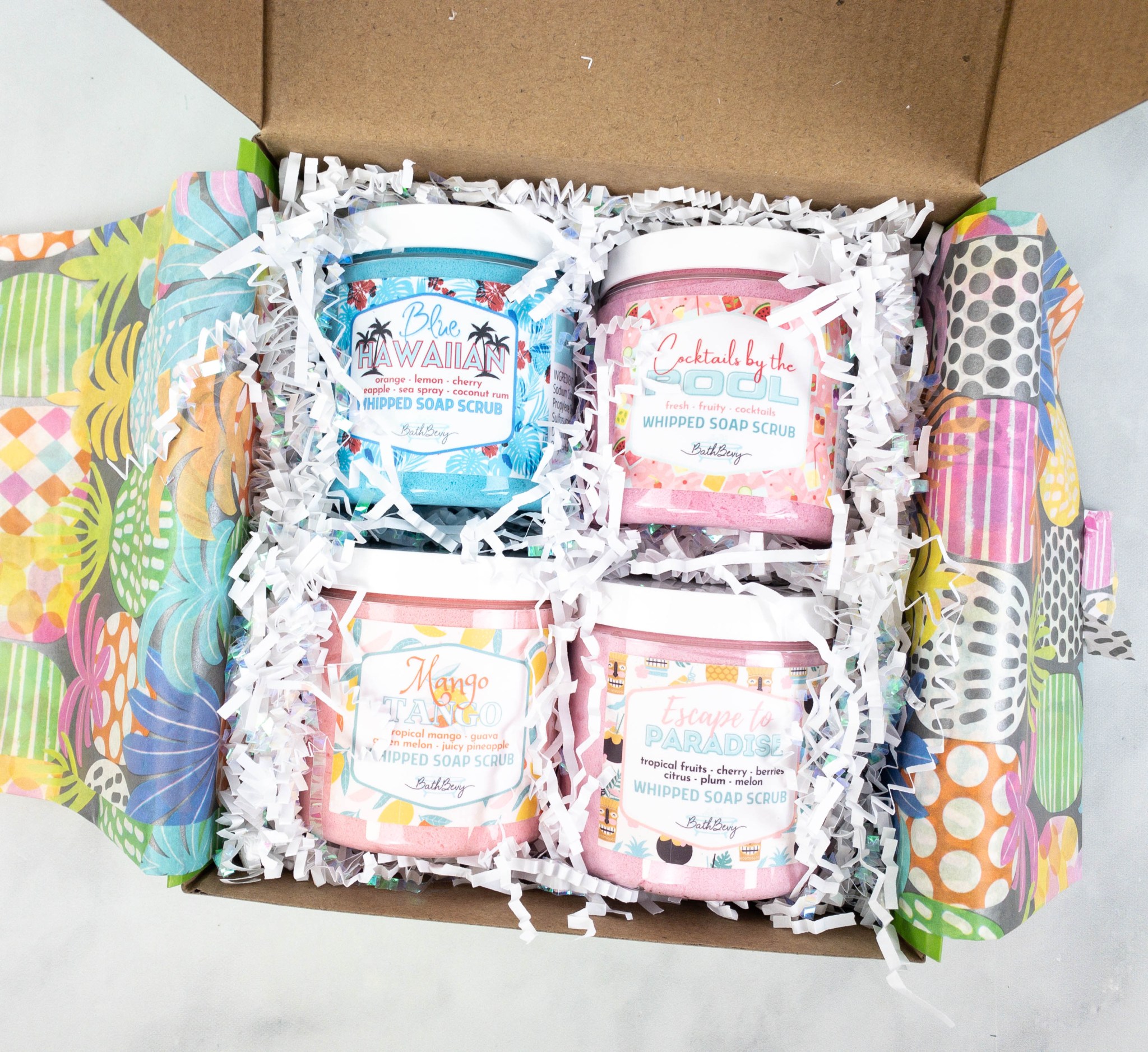 Bath Bevy Limited Edition Summer Scrubbin' Whipped Soap Scrubs Set Review + Coupon - Hello ...