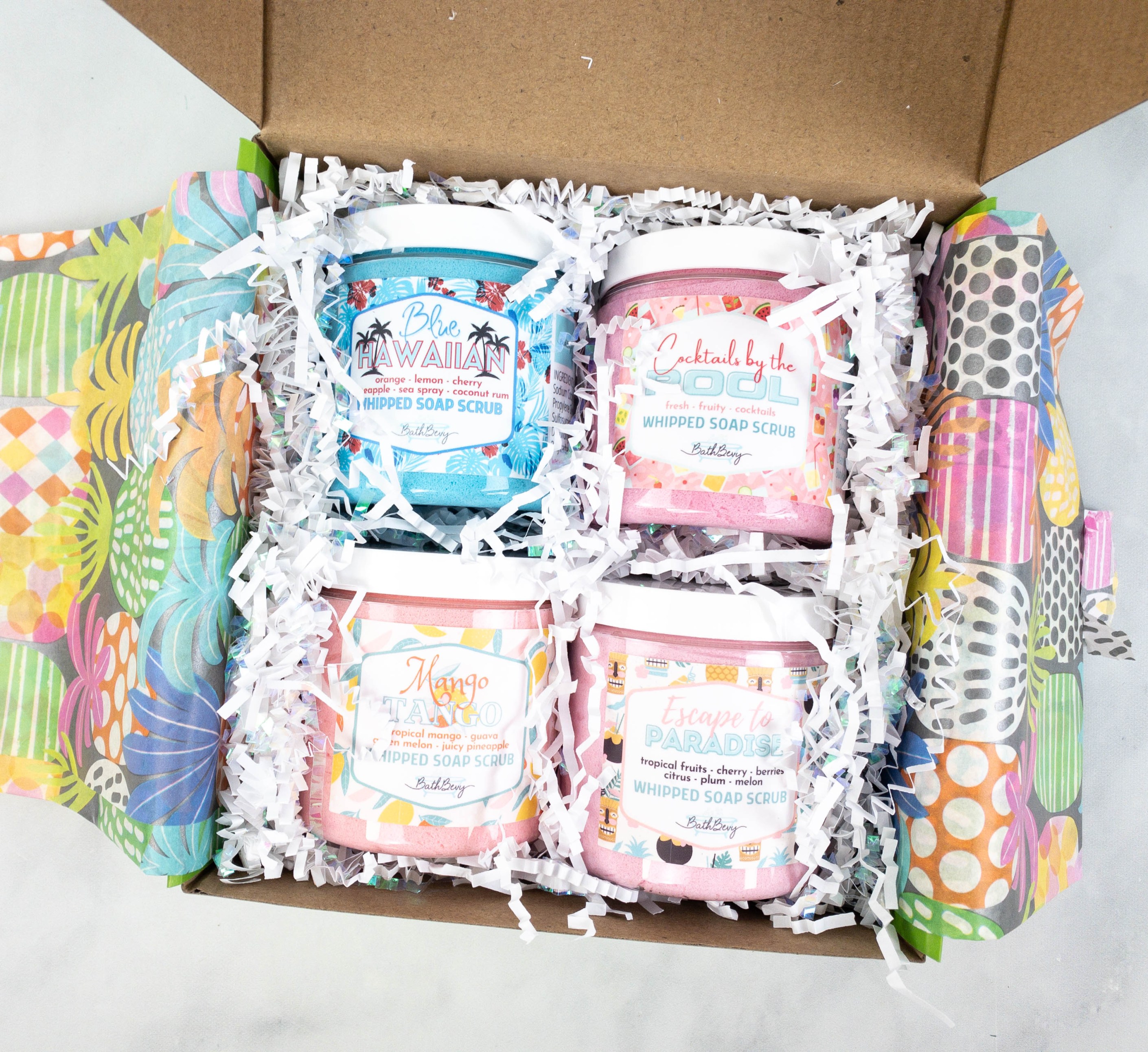 Bath Bevy Limited Edition Summer Scrubbin' Whipped Soap Scrubs Set Review + Coupon - Hello ...