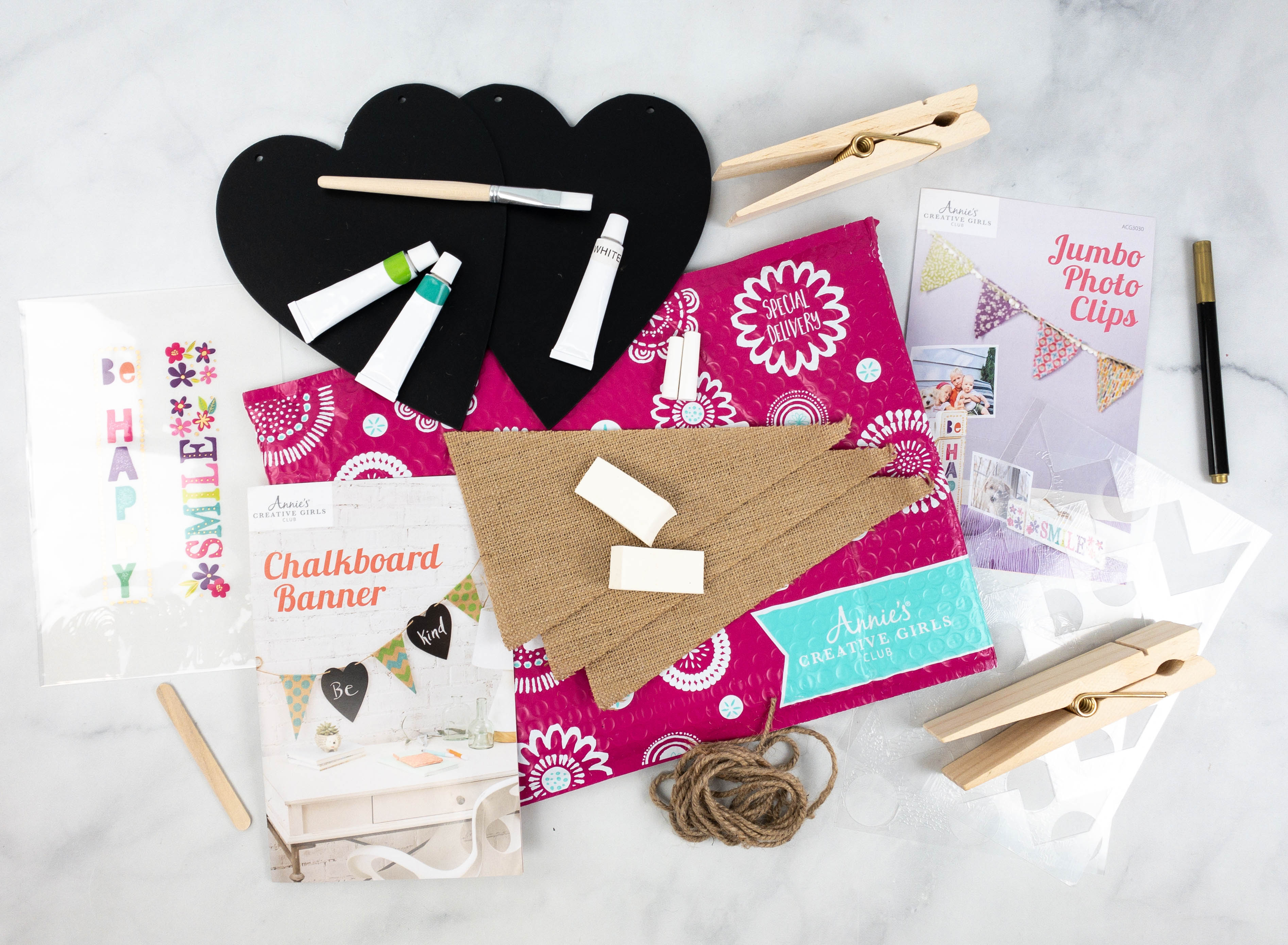 Annie's Creative Girls Club Review + Coupon - Banner & Photo Clips ...