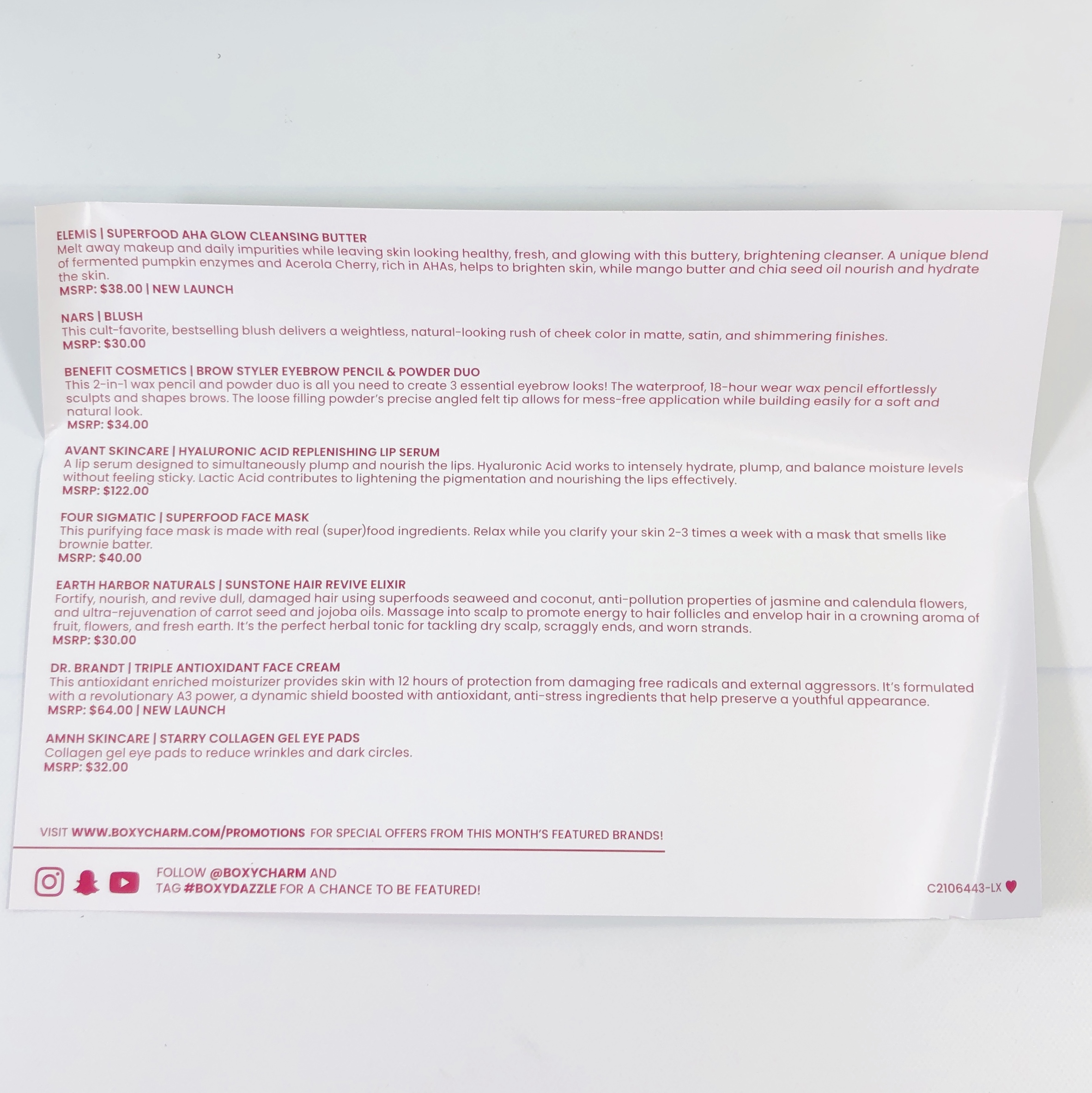 Boxycharm Luxe Box June 2021 Review - Hello Subscription