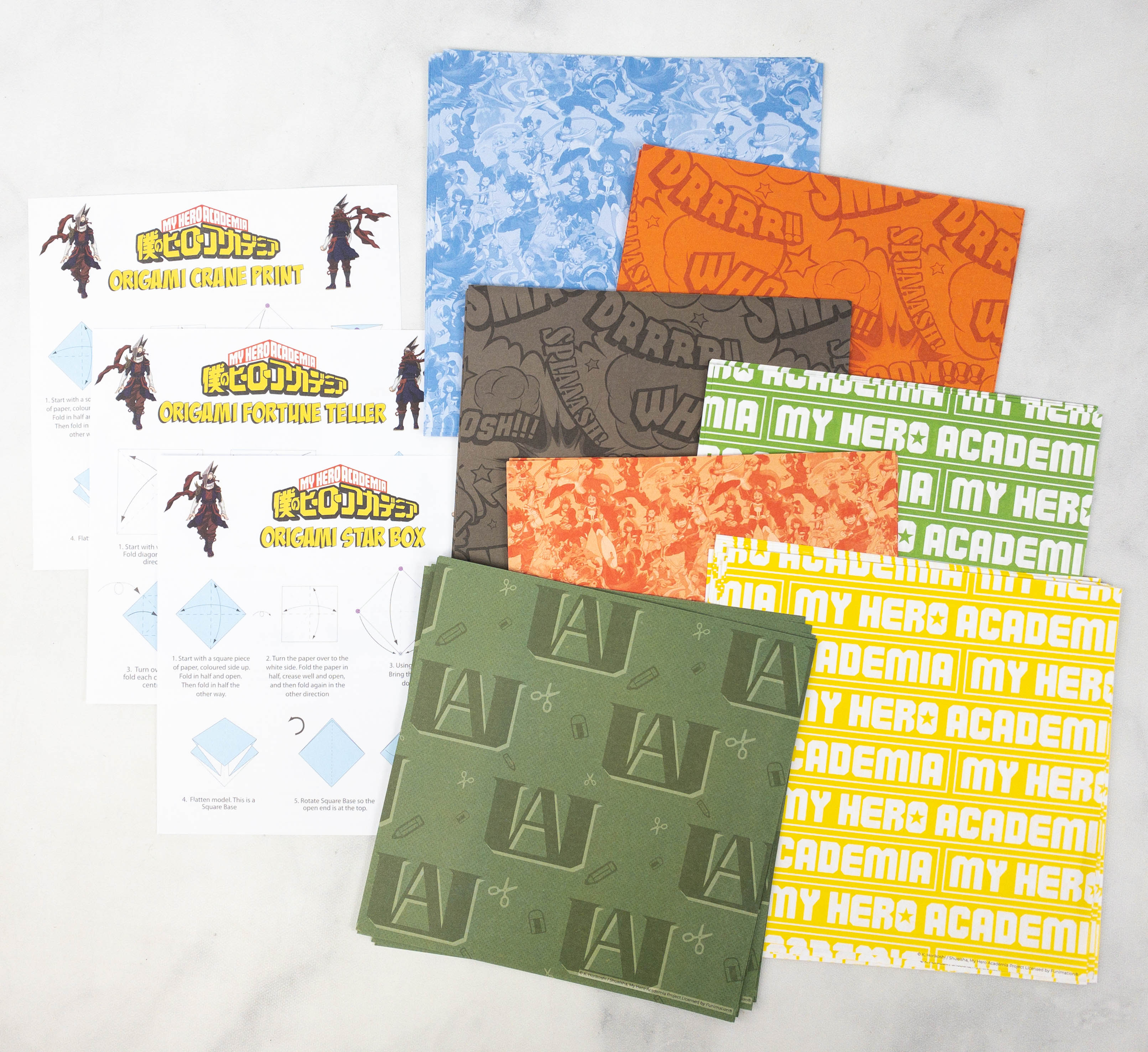 My Hero Academia Box Review: Spring 2021 Pro Heroes! - Hello Subscription