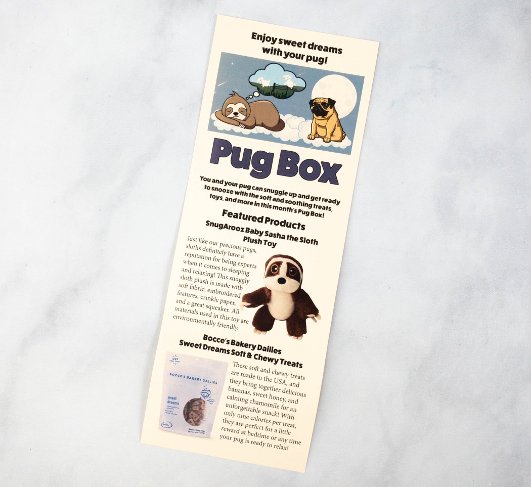 Pug Box Review + Coupon - June 2021 - Hello Subscription