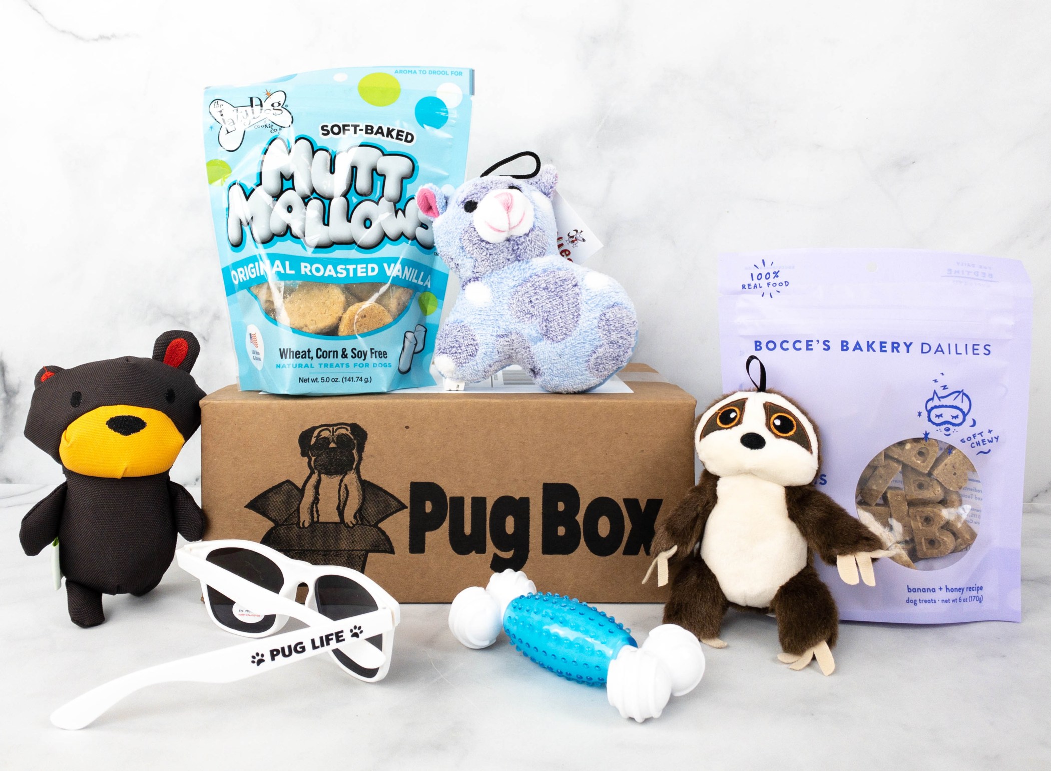 Pug Box Review + Coupon - June 2021 - Hello Subscription