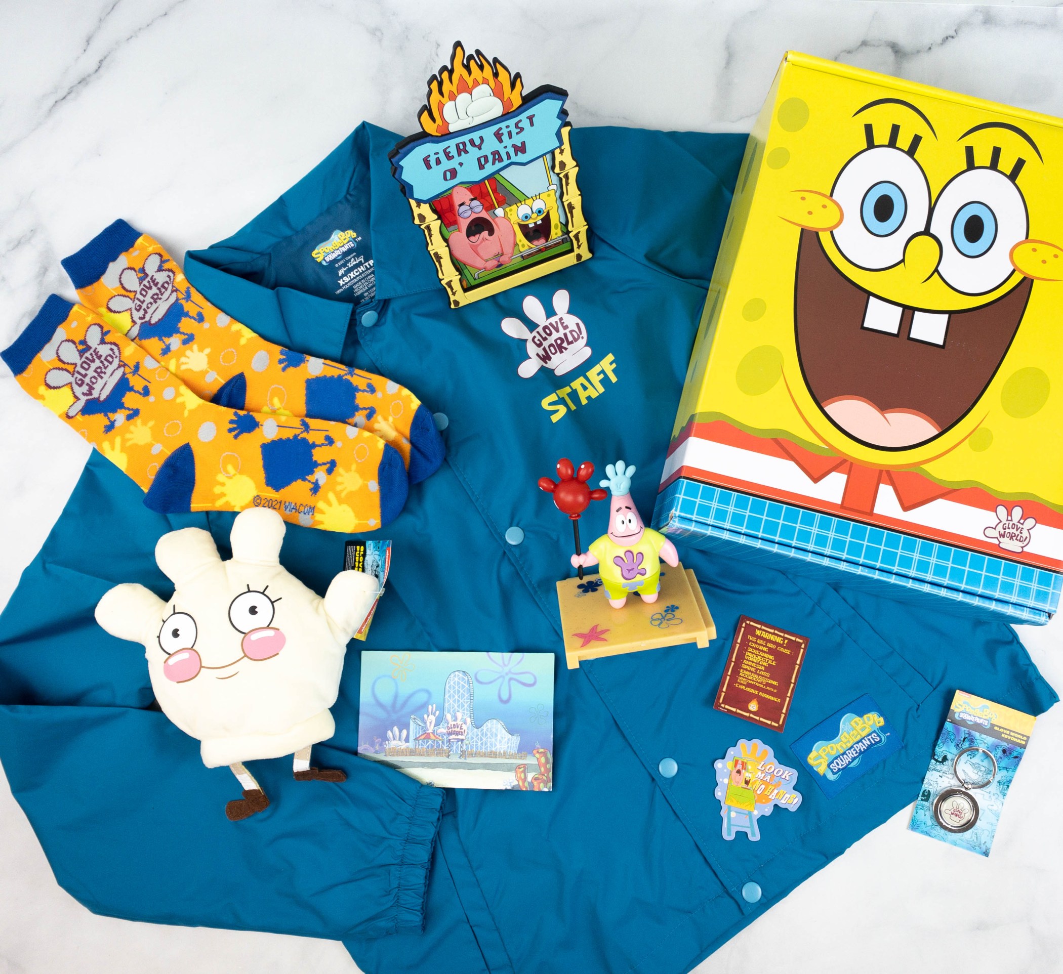 Spongebob Squarepants Bikini Bottom Box Review: Spring 2021 - Hello ...