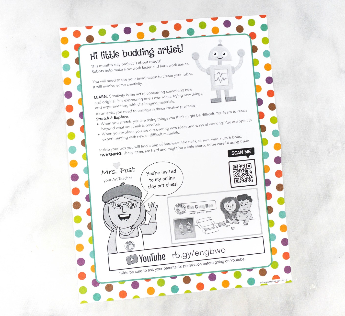 The Clay Box: RUSTY ROBOTS Box Review + Coupon! - Hello Subscription