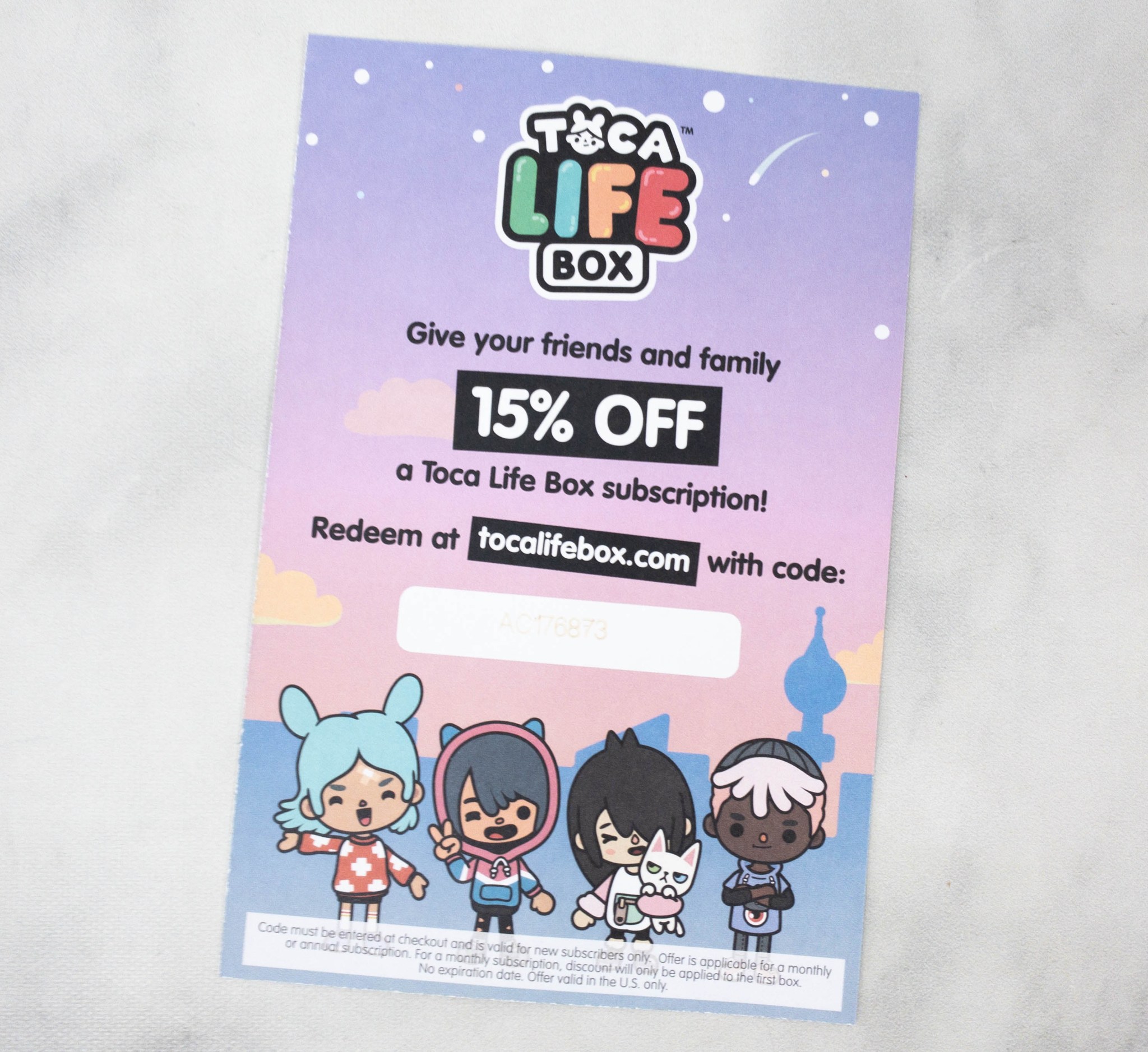Toca Life Box Review + Coupon - BOARD GAMES - Hello Subscription