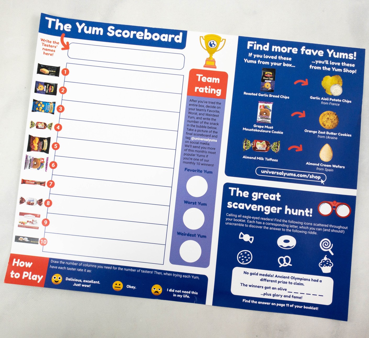 Universal Yums Subscription Box Review + Coupon - GREECE - Hello ...