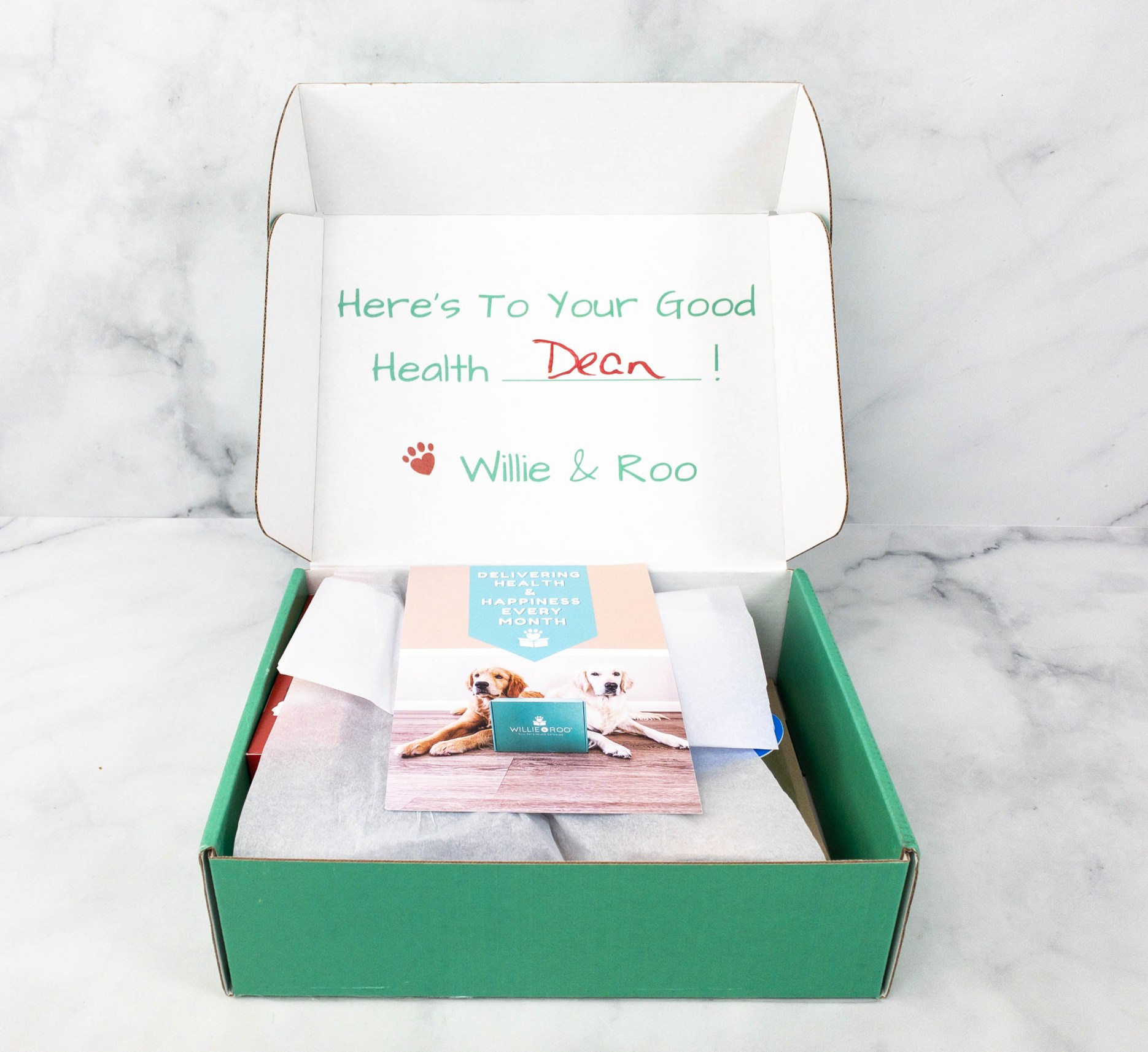 Willie & Roo Dog Subscription Box Review + Coupon - July 2021 - Hello ...