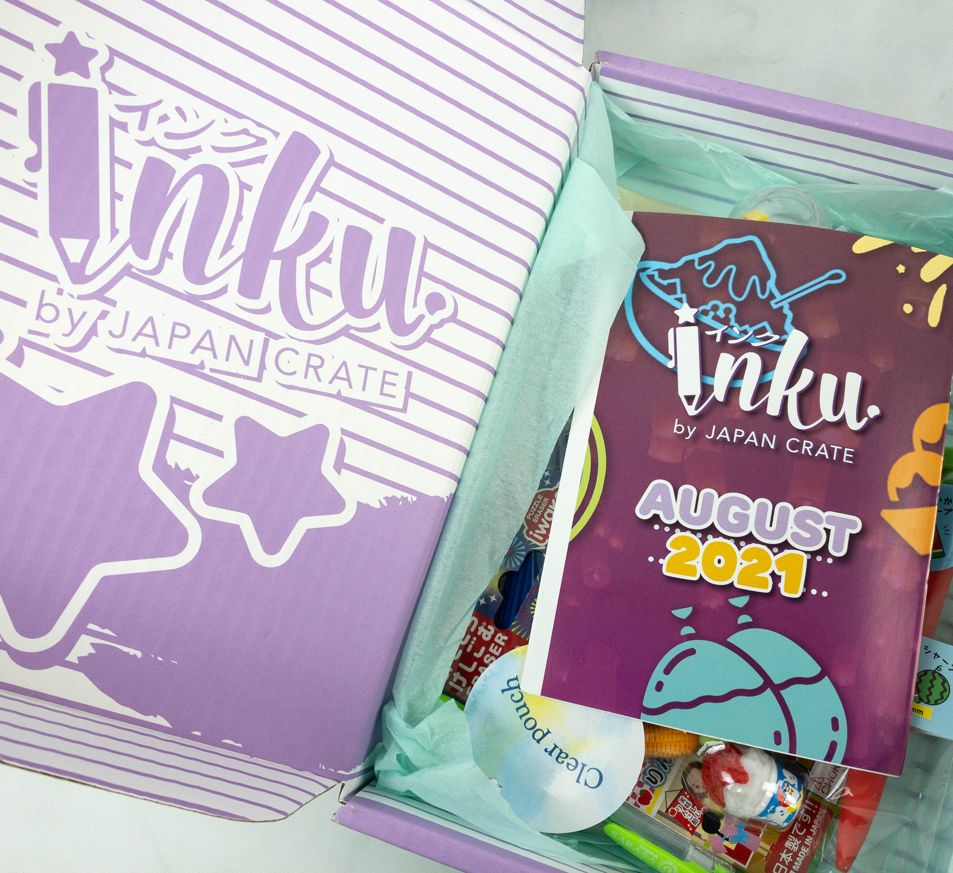 Inku Crate Review + Coupon - August 2021 - Hello Subscription