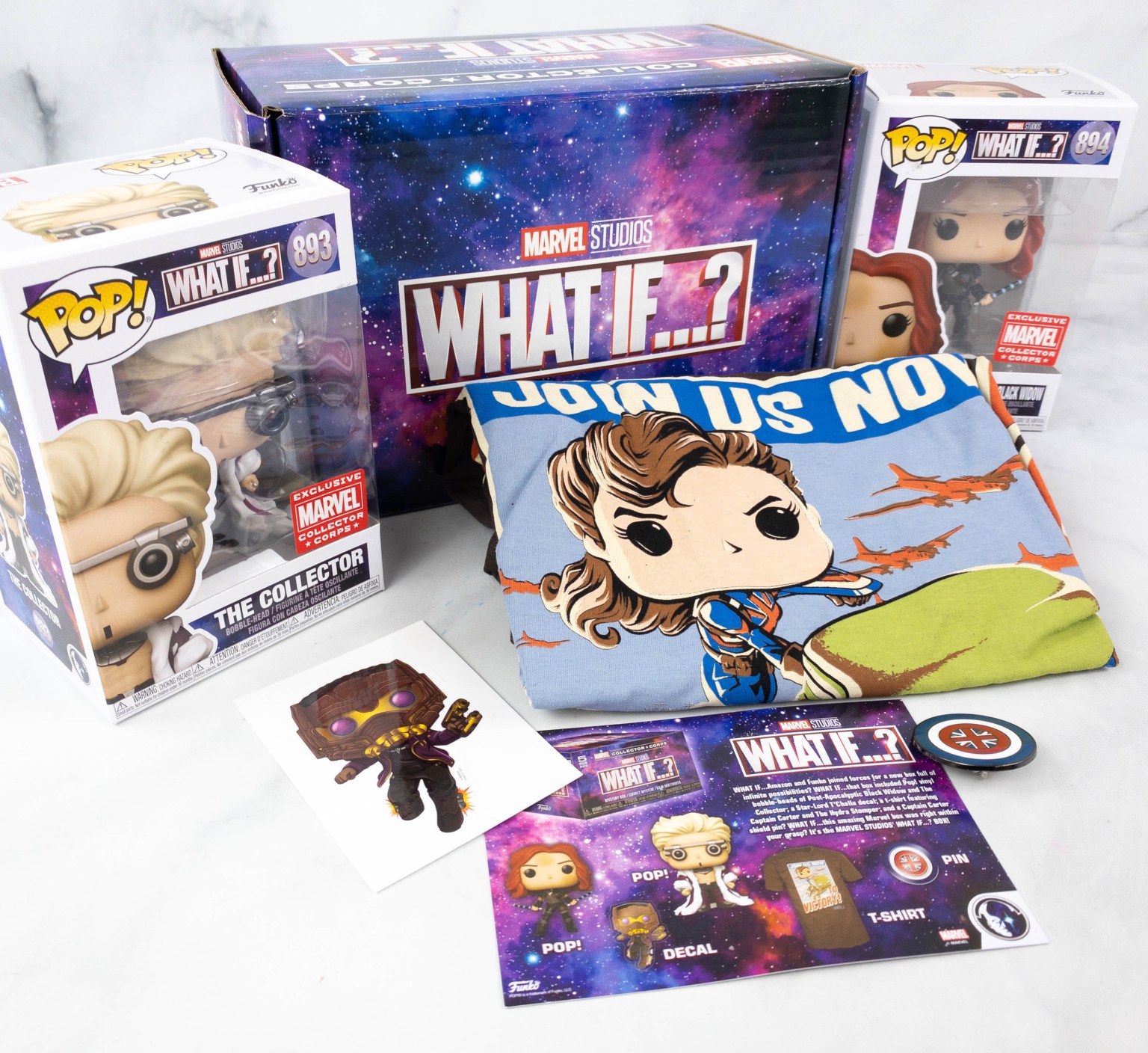 Marvel Collector Corps Review - WHAT IF…? - July 2021 - Hello Subscription