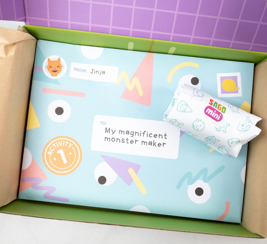 Sago Mini Box Review + Coupon - MONSTERS - Hello Subscription