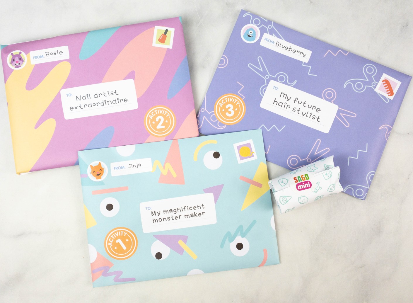 Sago Mini Box Review + Coupon - MONSTERS - Hello Subscription