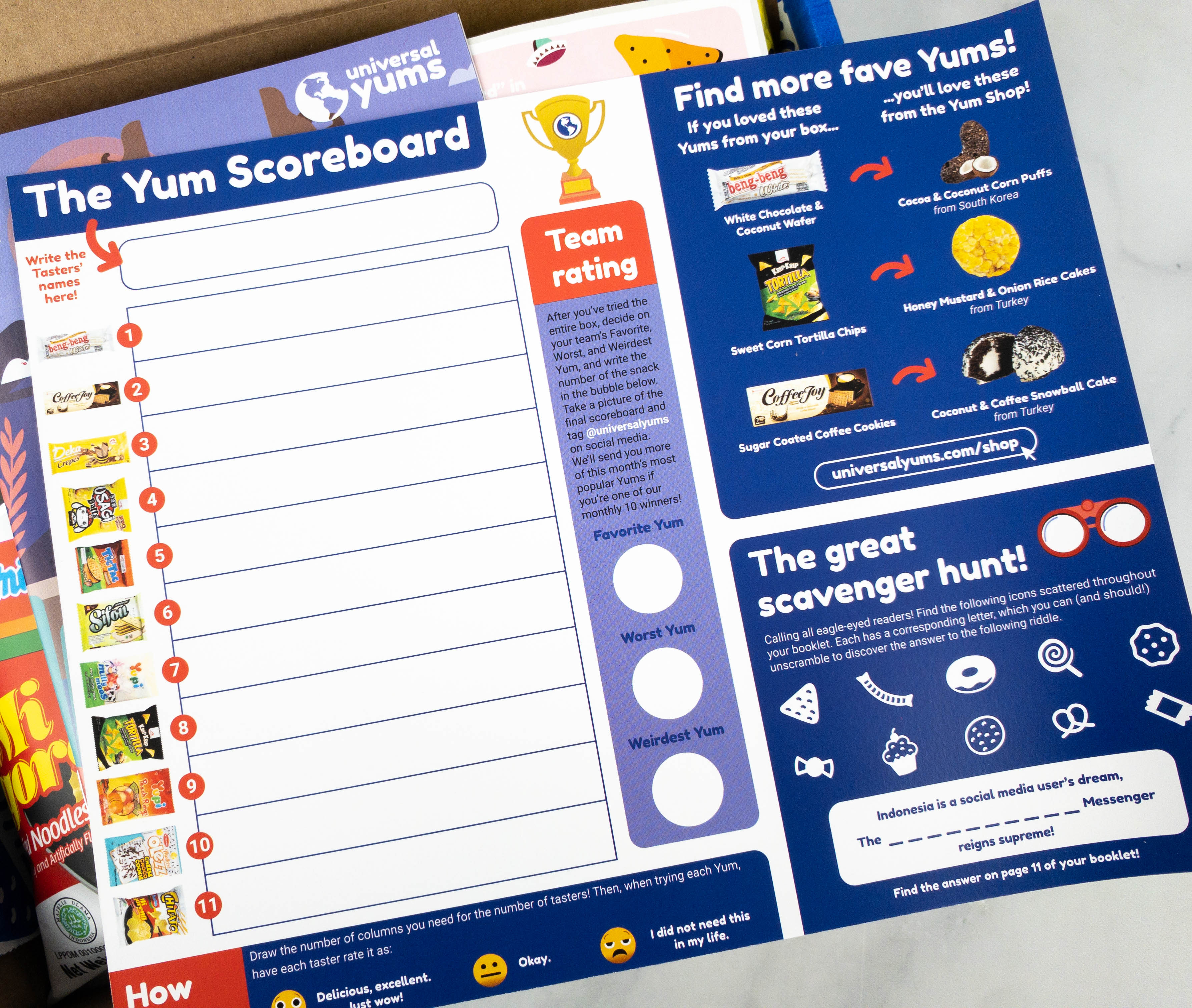 Universal Yums Subscription Box Review + Coupon - INDONESIA - Hello ...