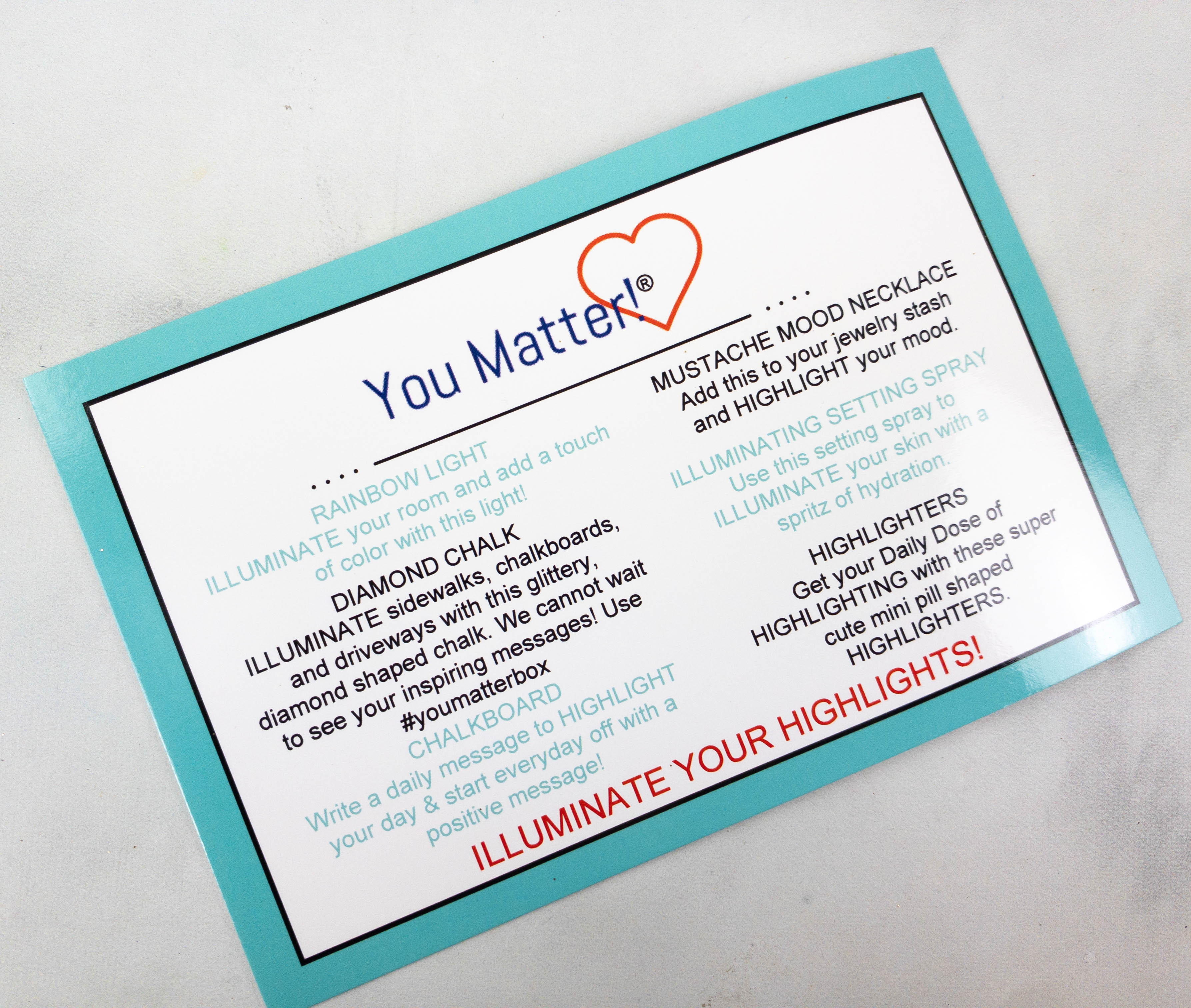 You Matter Box October 2021 Subscription Box Review - Hello Subscription
