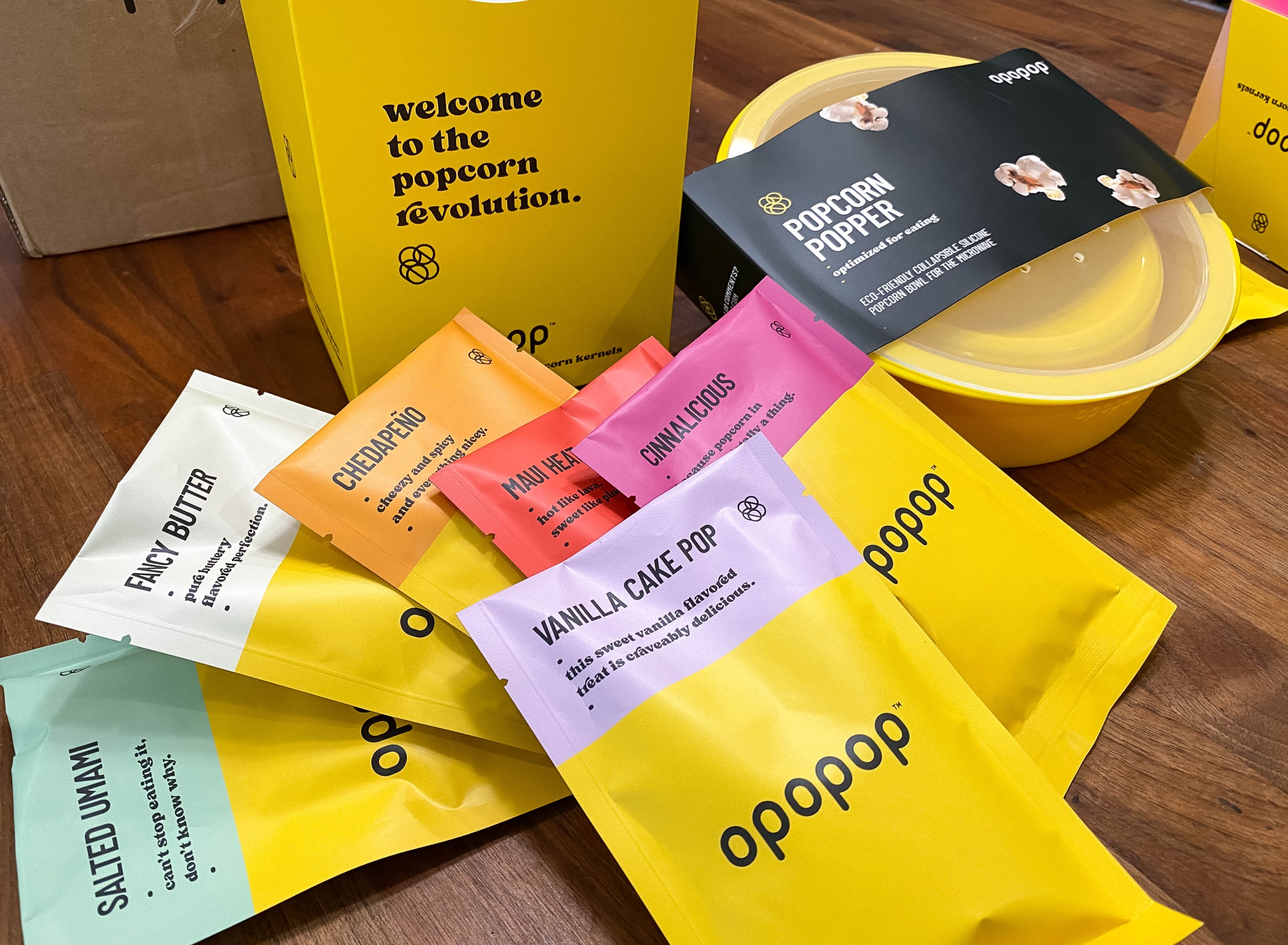 Opopop Review: Gourmet Popcorn in Fun & Delicious Flavors - Hello ...