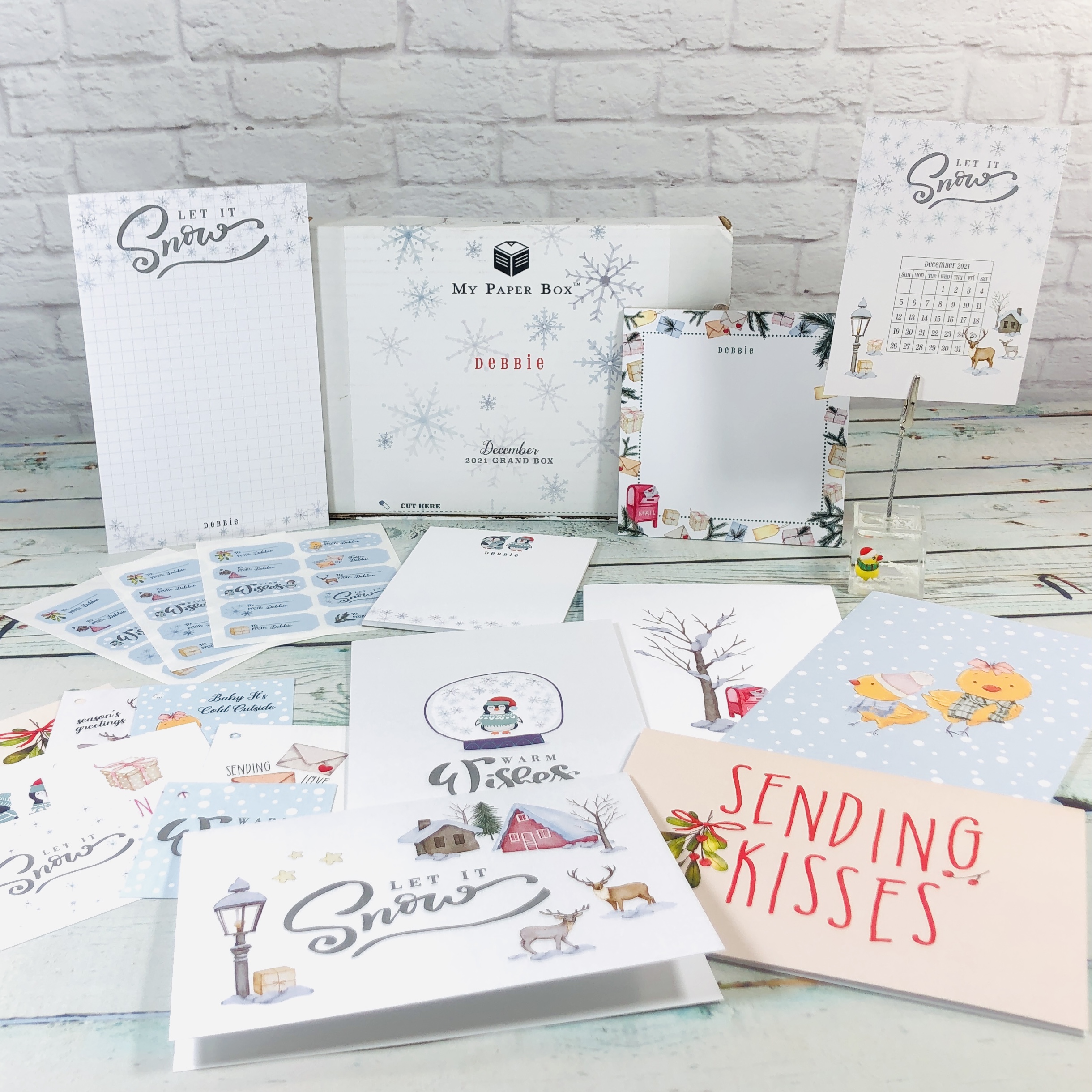 My Paper Box December 2021 Subscription Box Review + Coupon - Hello ...