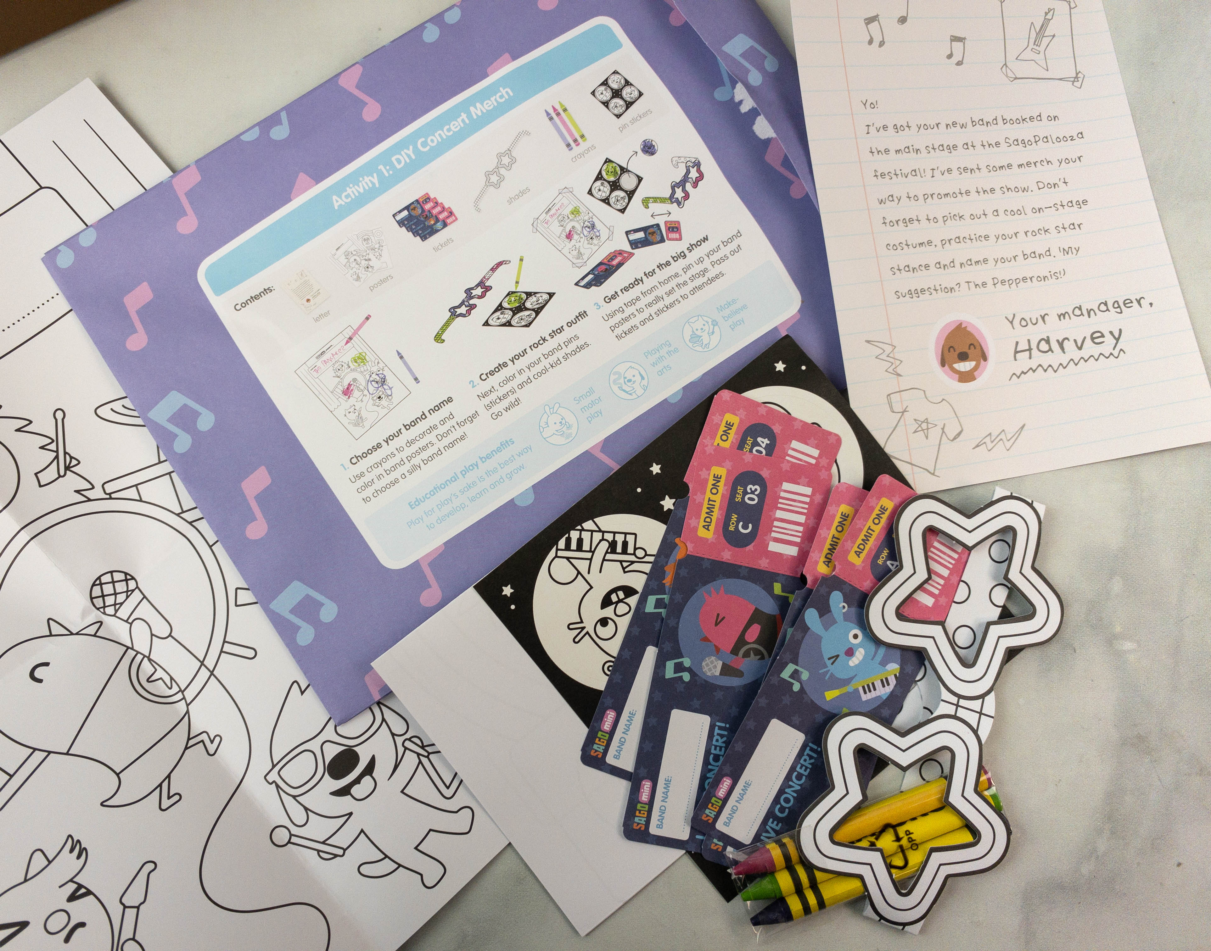 Sago Mini Box Review + Coupon - MUSIC - Hello Subscription