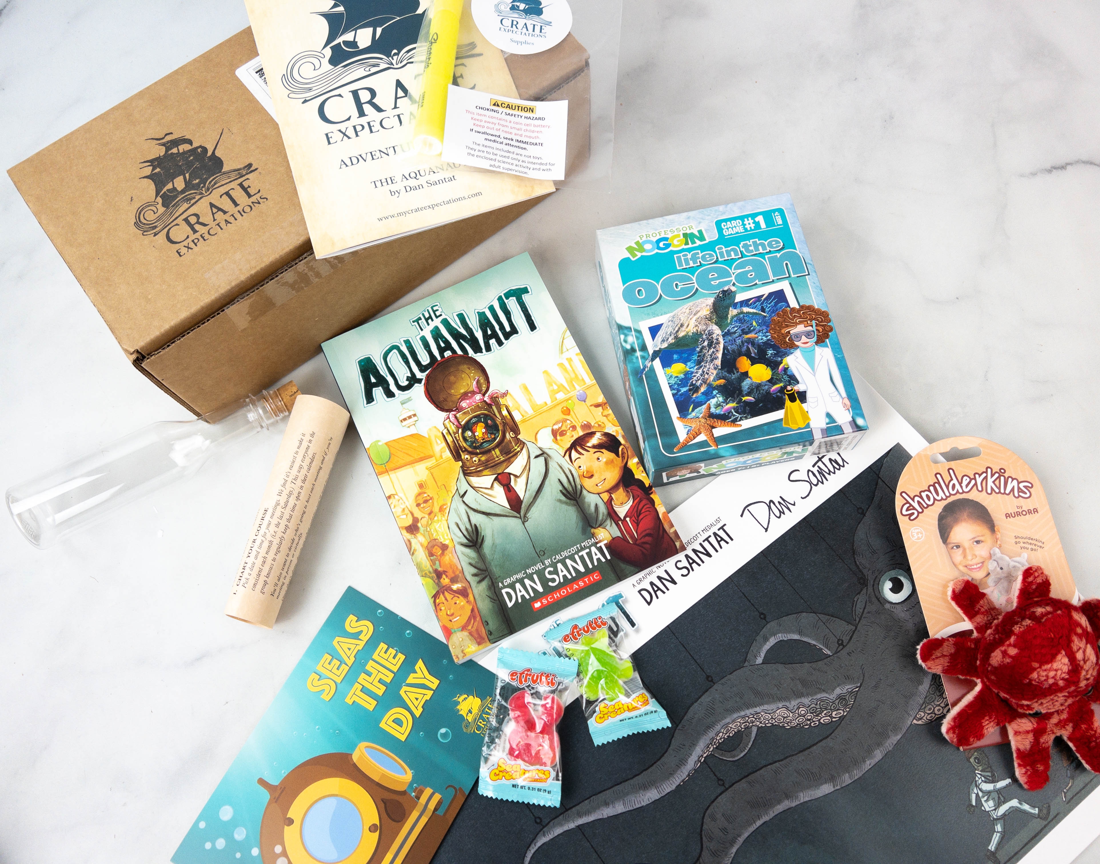 Crate Expectations April 2022 Review: Seas The Day - Hello Subscription