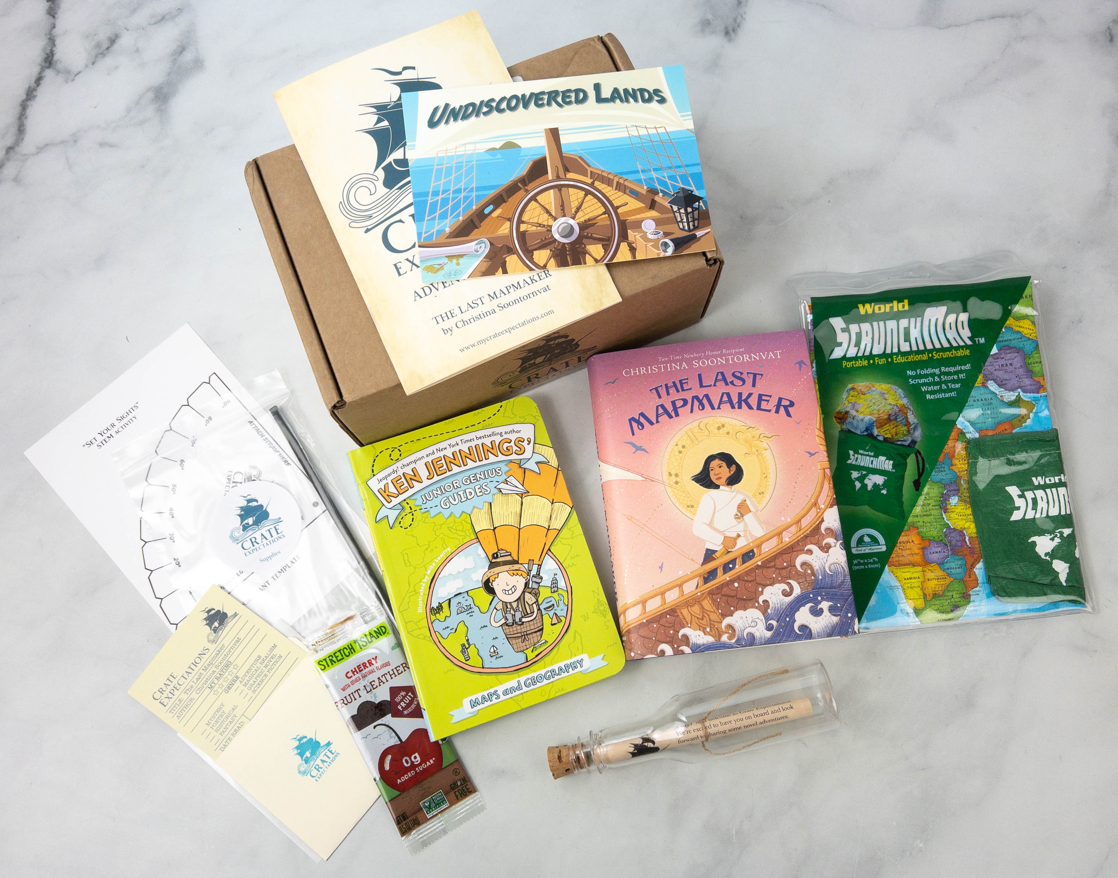 Crate Expectations May 2022 Review: Undiscovered Lands - Hello Subscription