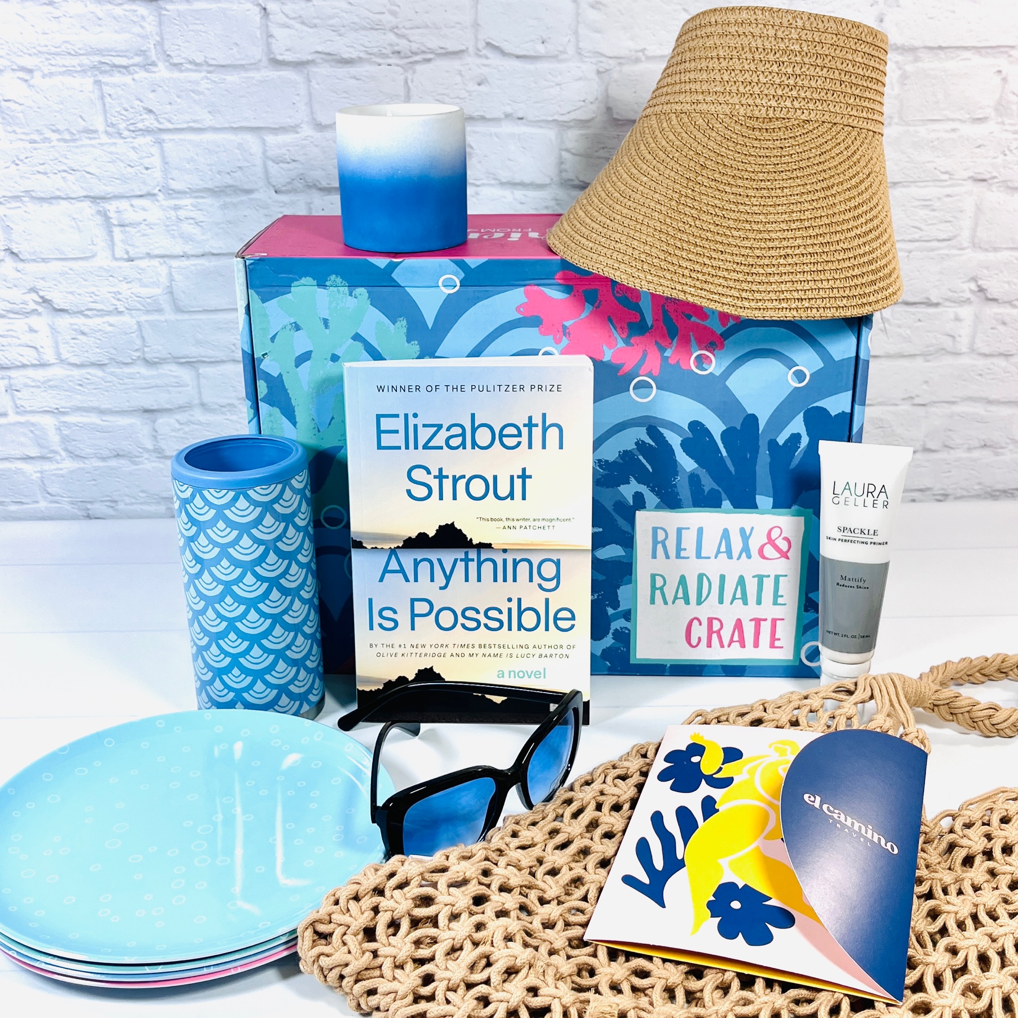 Relax & Radiate Crate Summer 2022 Review: Lifestyle Goods with Beach ...