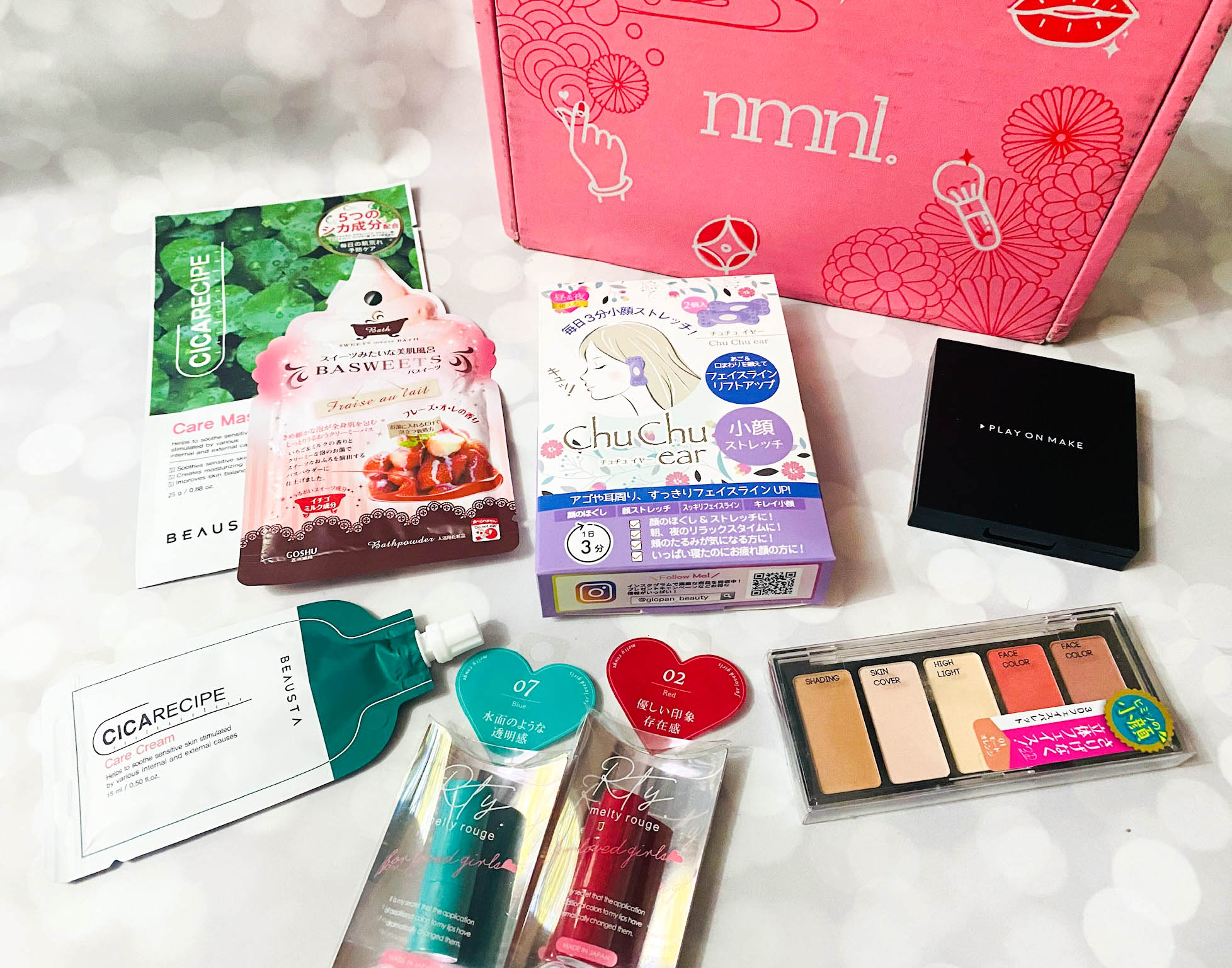 nmnl (nomakenolife) September 2022 Subscription Review: SUMMER KISS! - Hello Subscription