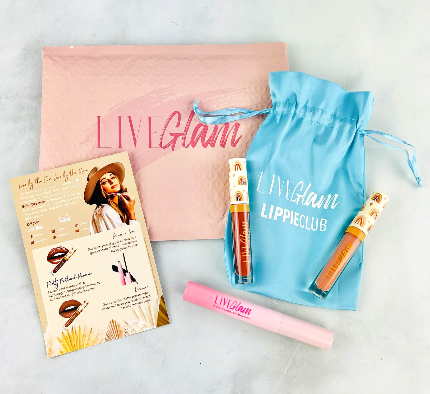 LiveGlam Club October 2022 Review: Boho Dreamer - Hello Subscription