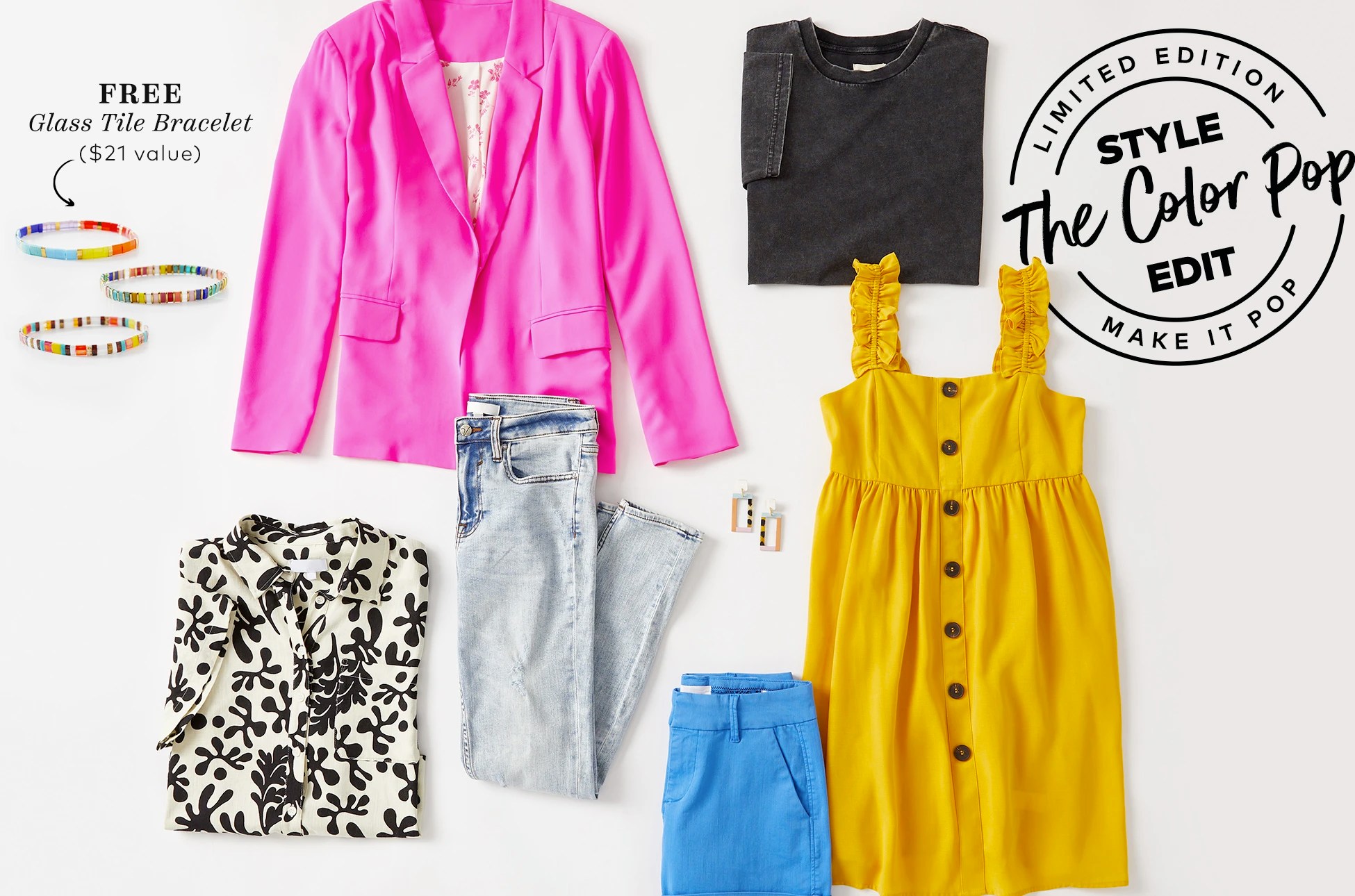 Wantable Limited Edition Color Pop Style Edit: 7 Styles With A Splash ...