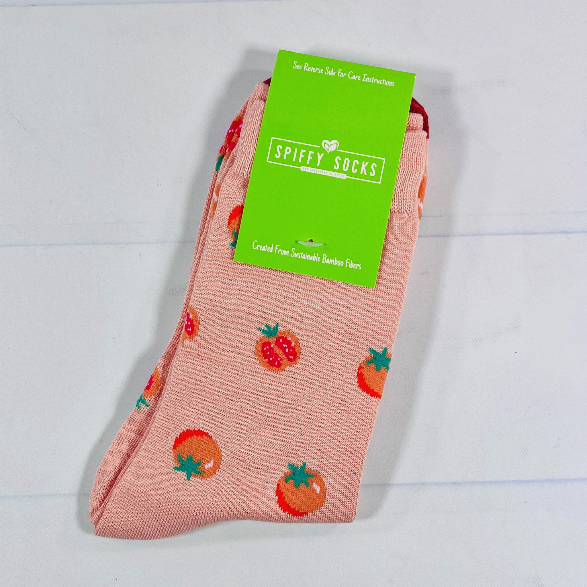 Spiffy Socks May 2023 Review: Tomato-Themed Socks! - Hello Subscription