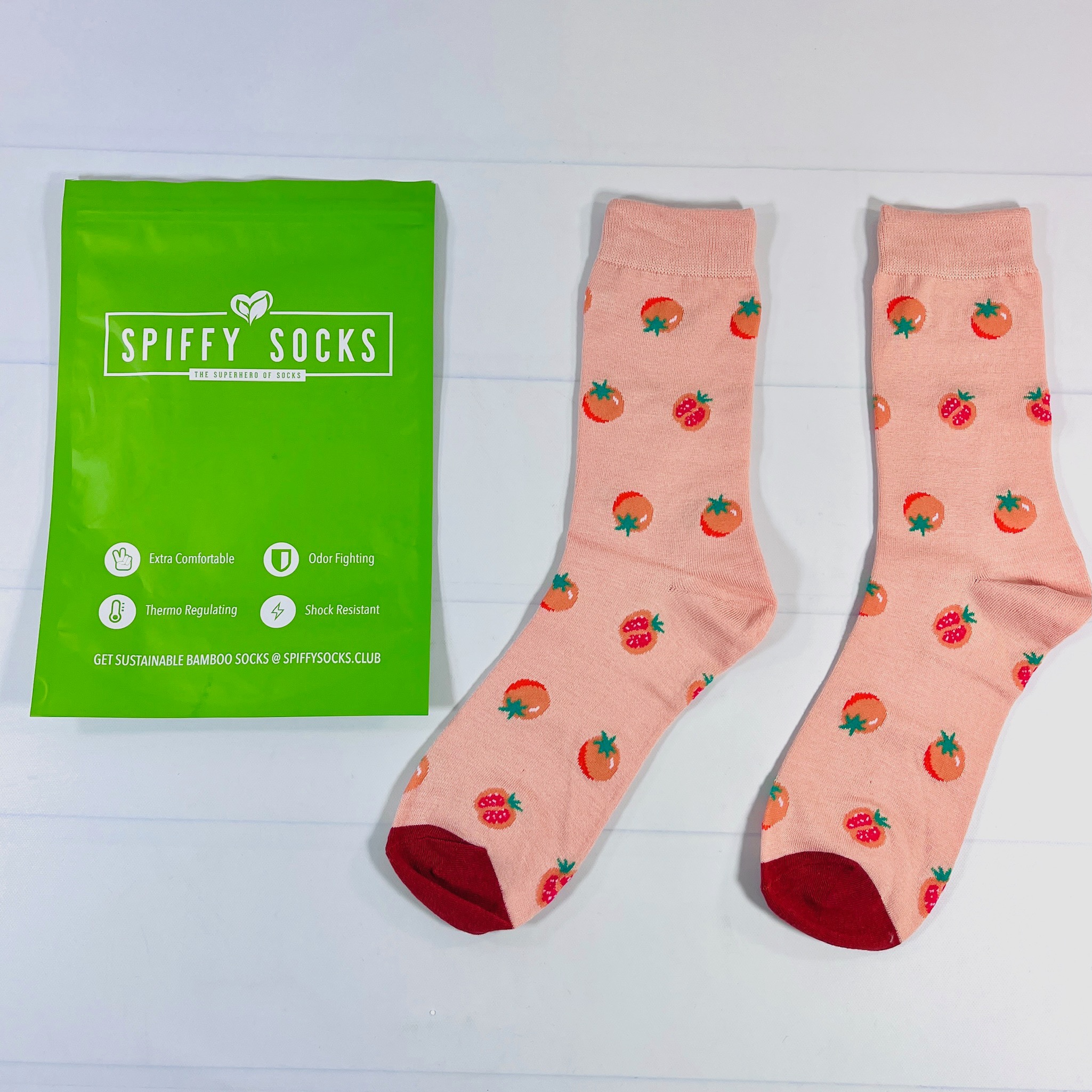 Spiffy Socks May 2023 Review: Tomato-Themed Socks! - Hello Subscription