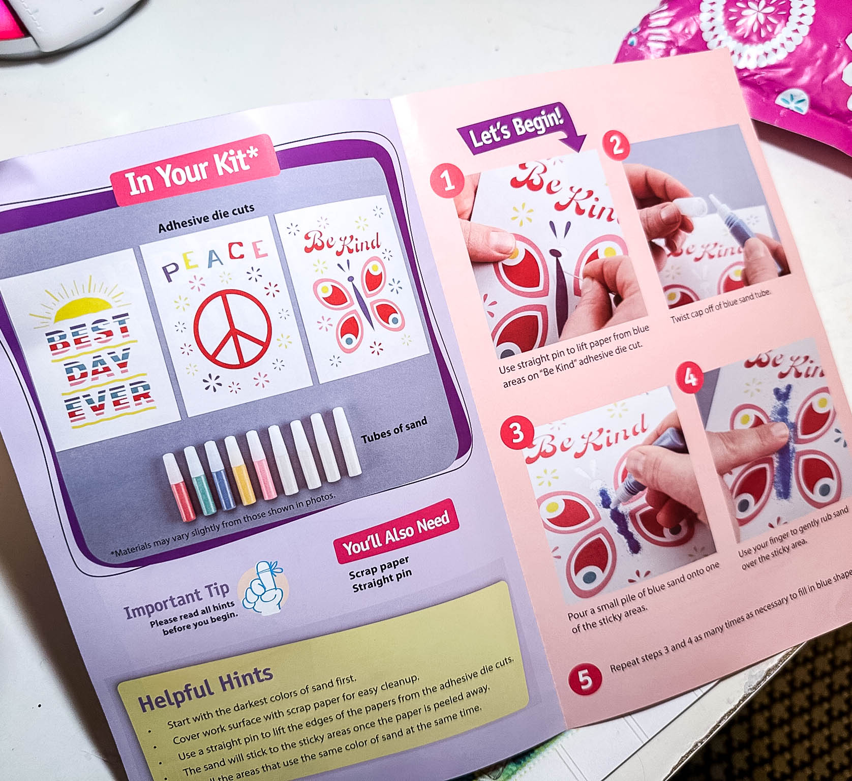 Annie's Creative Girls Club: Spectacular Sand Art & Plastica Canvas ...