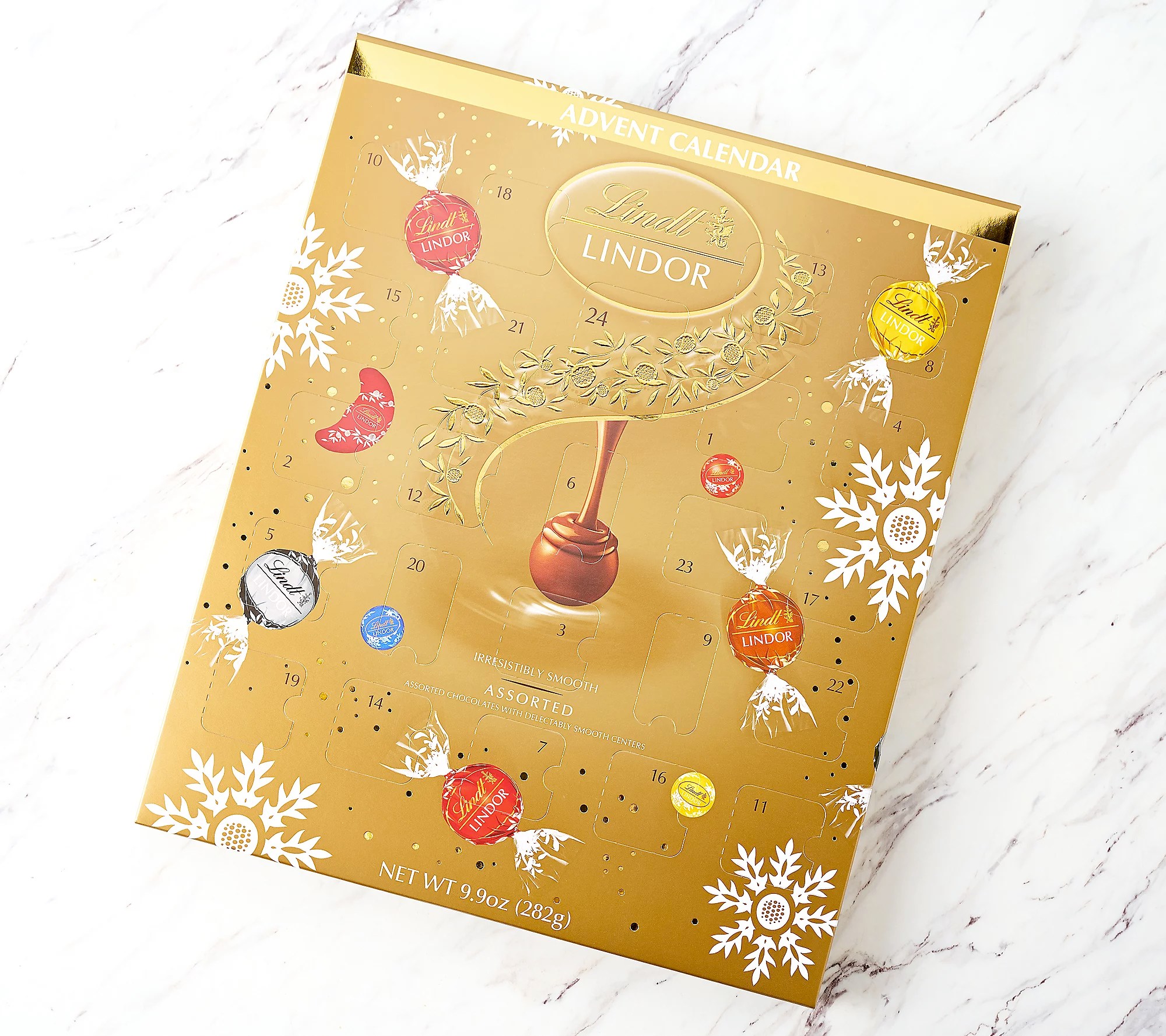 2023 Lindt Lindor Chocolate Advent Calendar: Assorted Gourmet ...