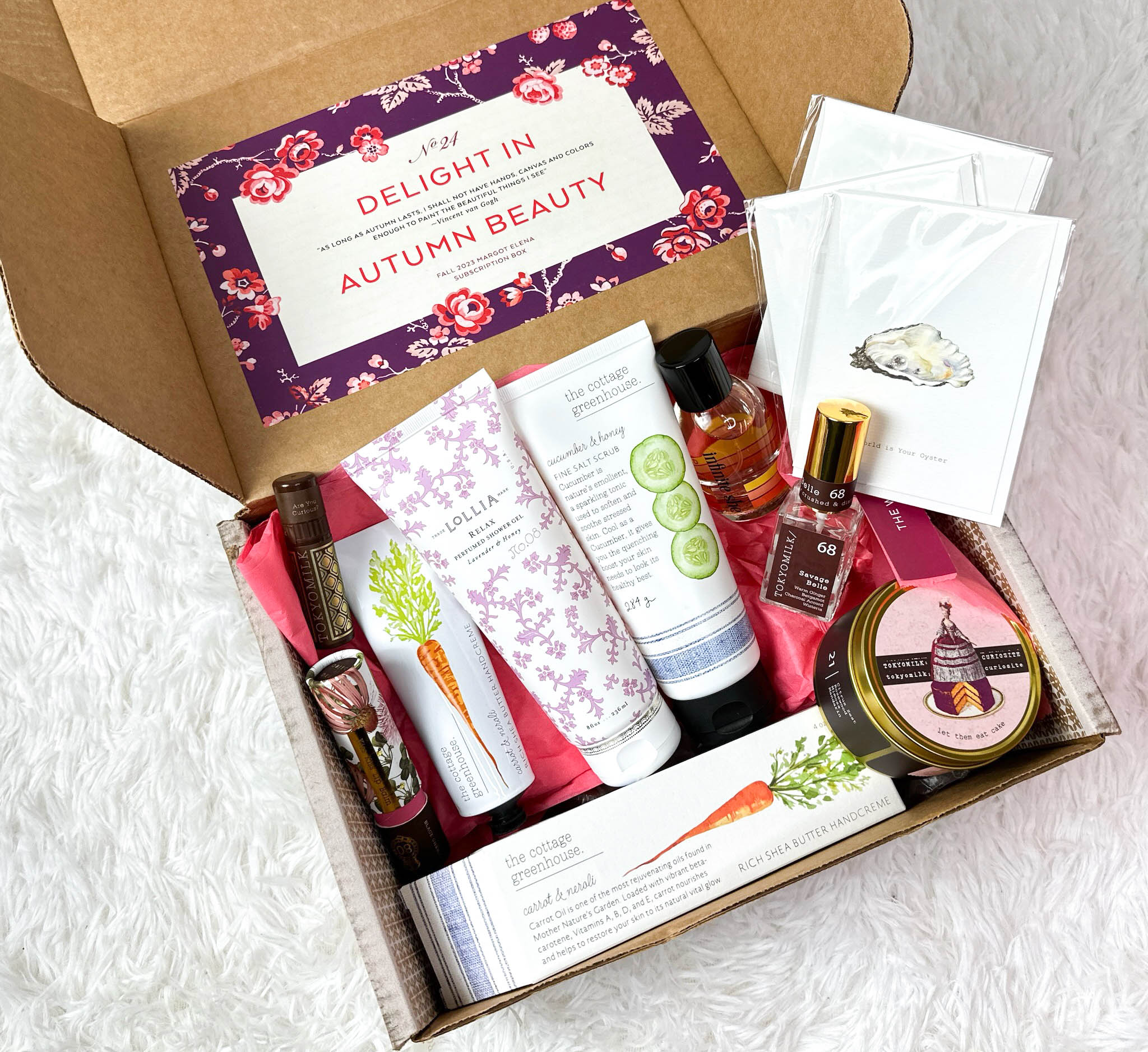 Margot Elena Fall 2023 Discovery Box Review: Dancing Leaves - Hello ...