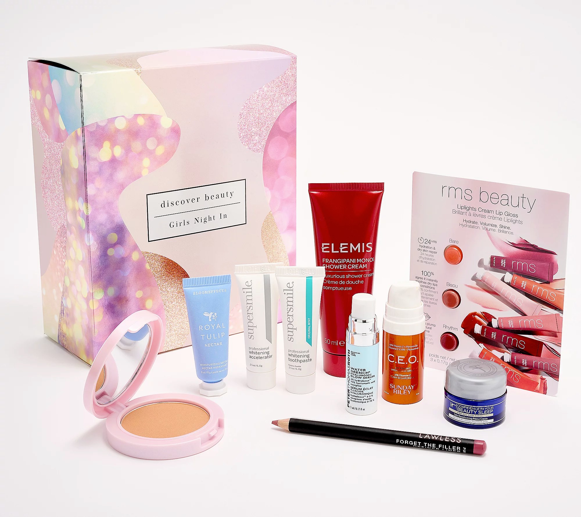 QVC Try It, Love It TILI Box: Girls' Night In Favorites Sample Box With ...