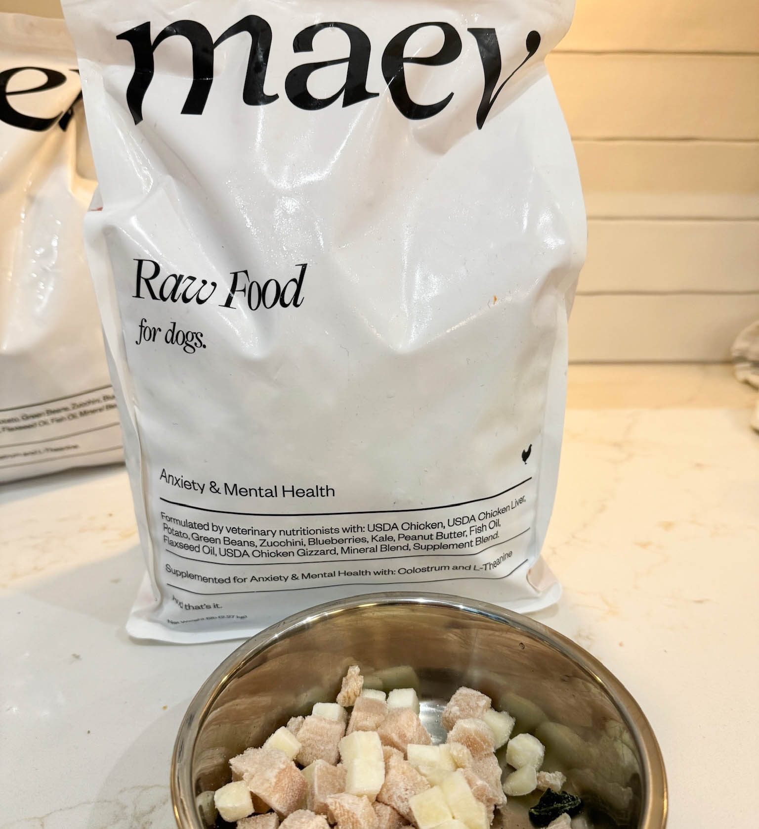Maev Raw Food & Bone Broth Topper Review: A Frozen Feast for Our Furry ...