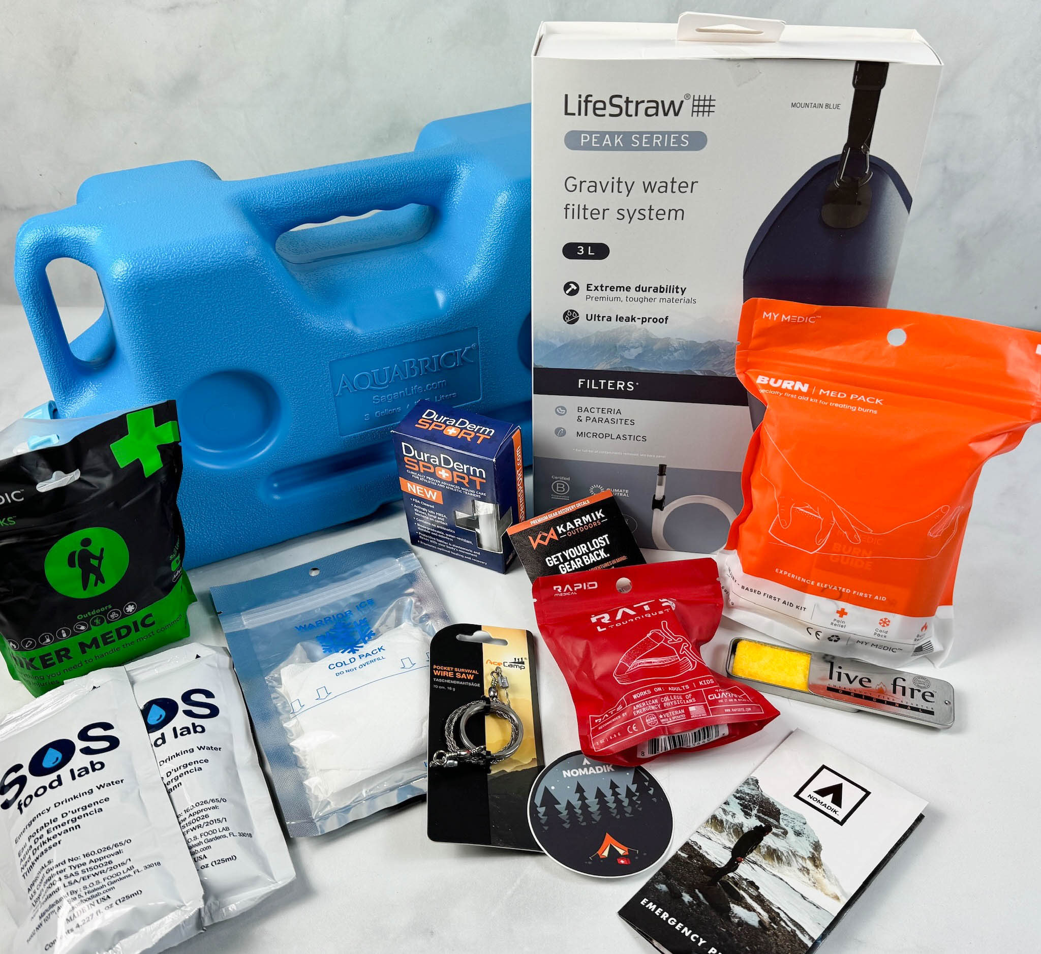 Nomadik Quarterly Subscription Box Review: Emergency Prep Kit - Hello ...