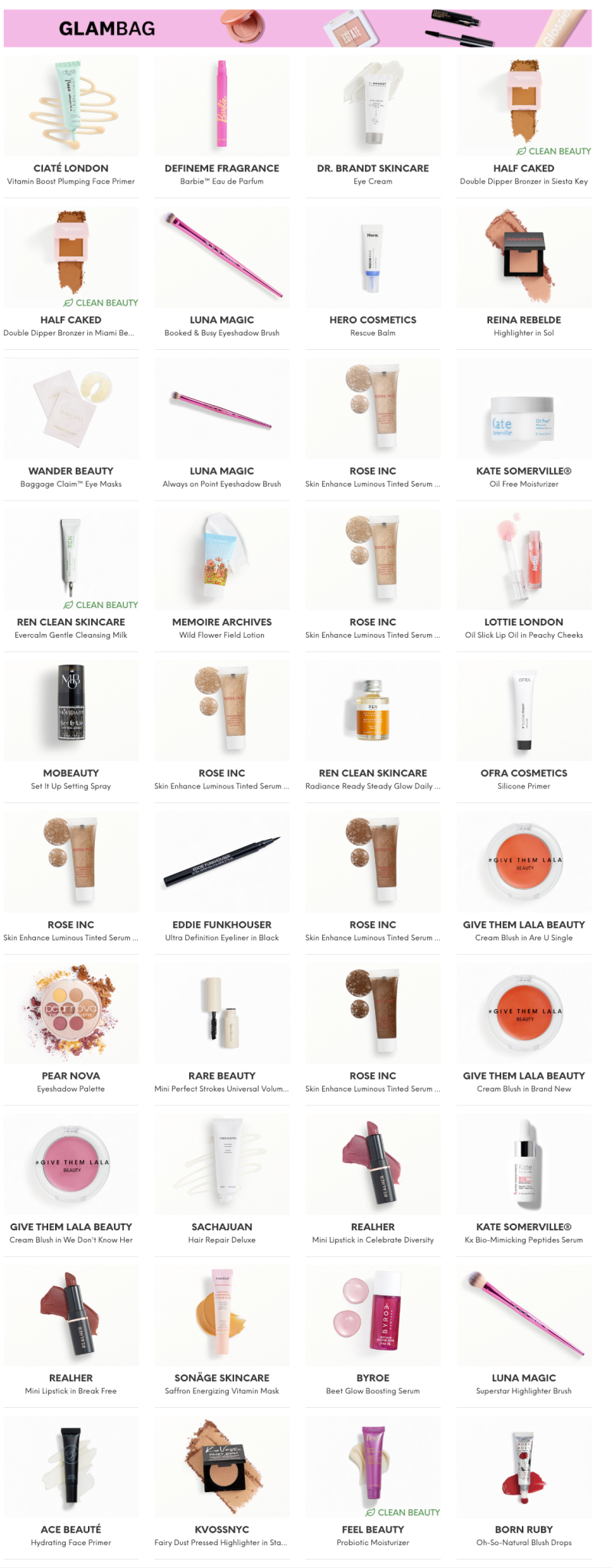 Ipsy Glam Bag, BOXYCHARM, & ICON Box February 2024 Full Spoilers ...