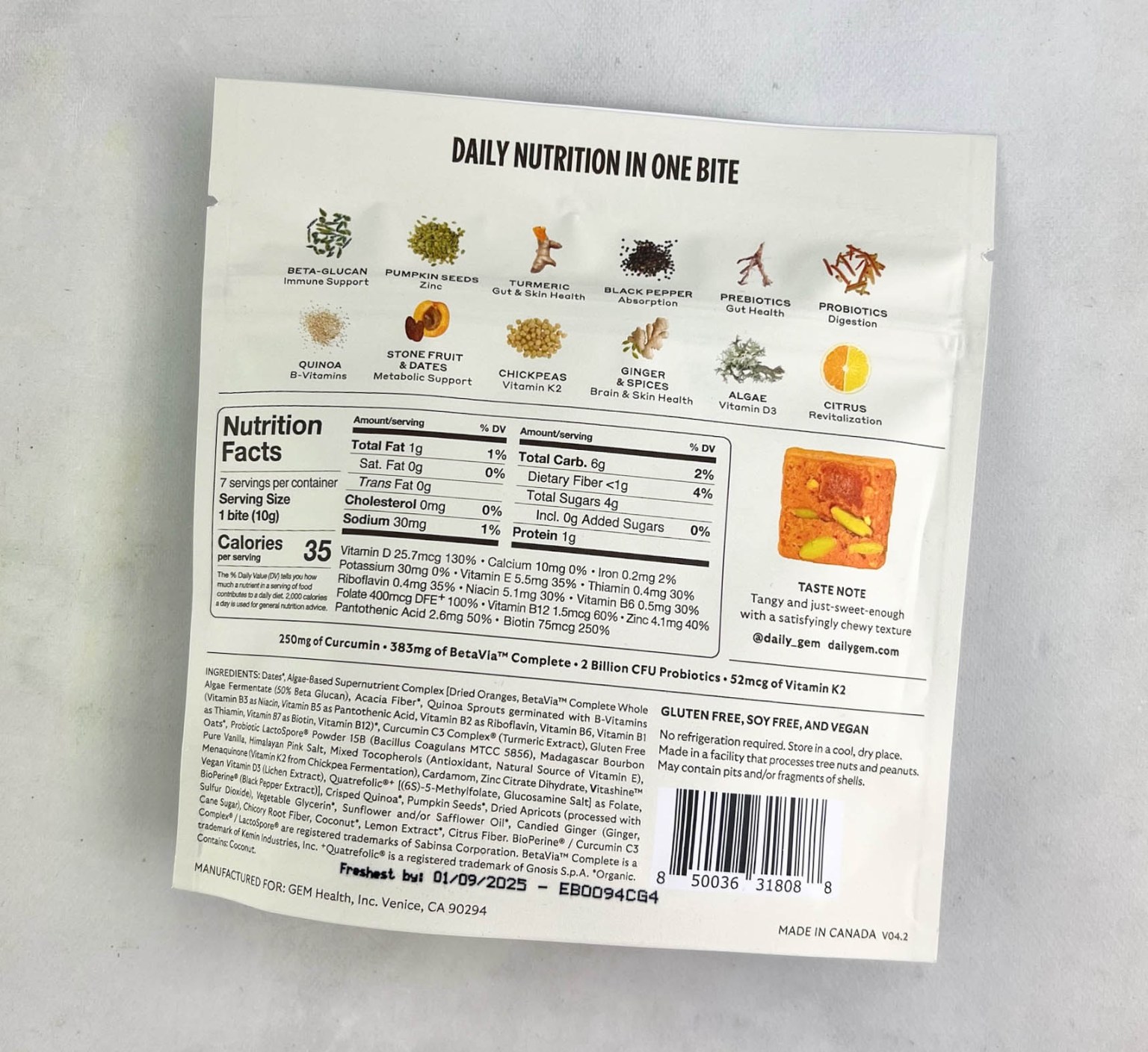 GEM Vitamin Bites Review: Wholesome Daily Nutrition in Every Bite ...