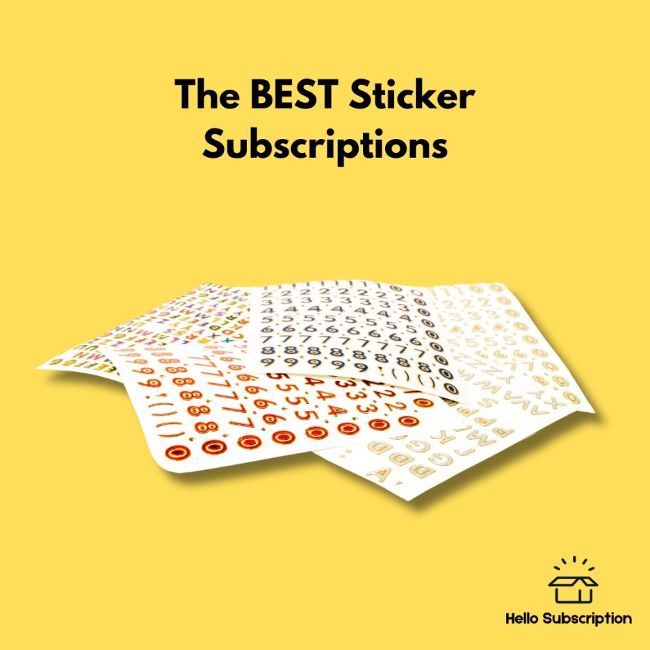 The 8 Best Sticker Subscriptions for 2025 - Hello Subscription