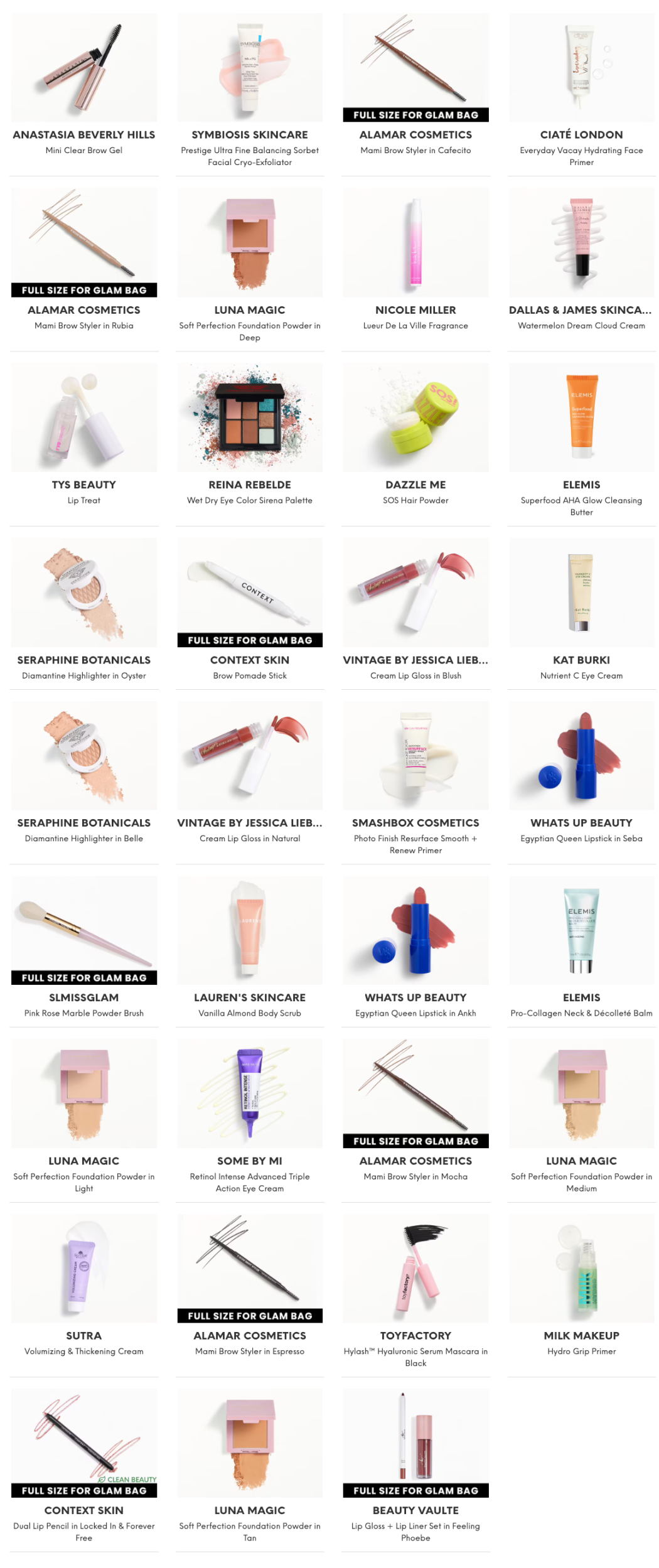 Ipsy Glam Bag, BOXYCHARM, & ICON Box May 2024 Full Spoilers + Reveals ...