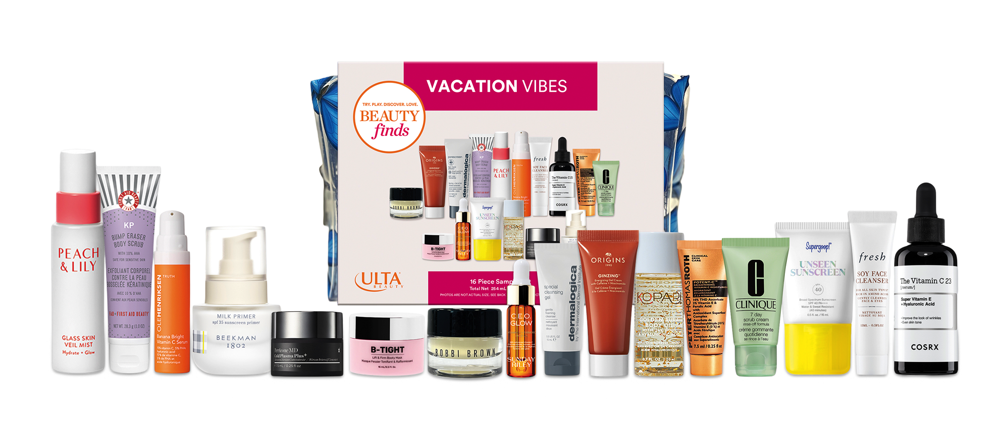 ULTA Vacation Vibes Summer Sampler Kit: 16 Skincare Must Haves For The ...