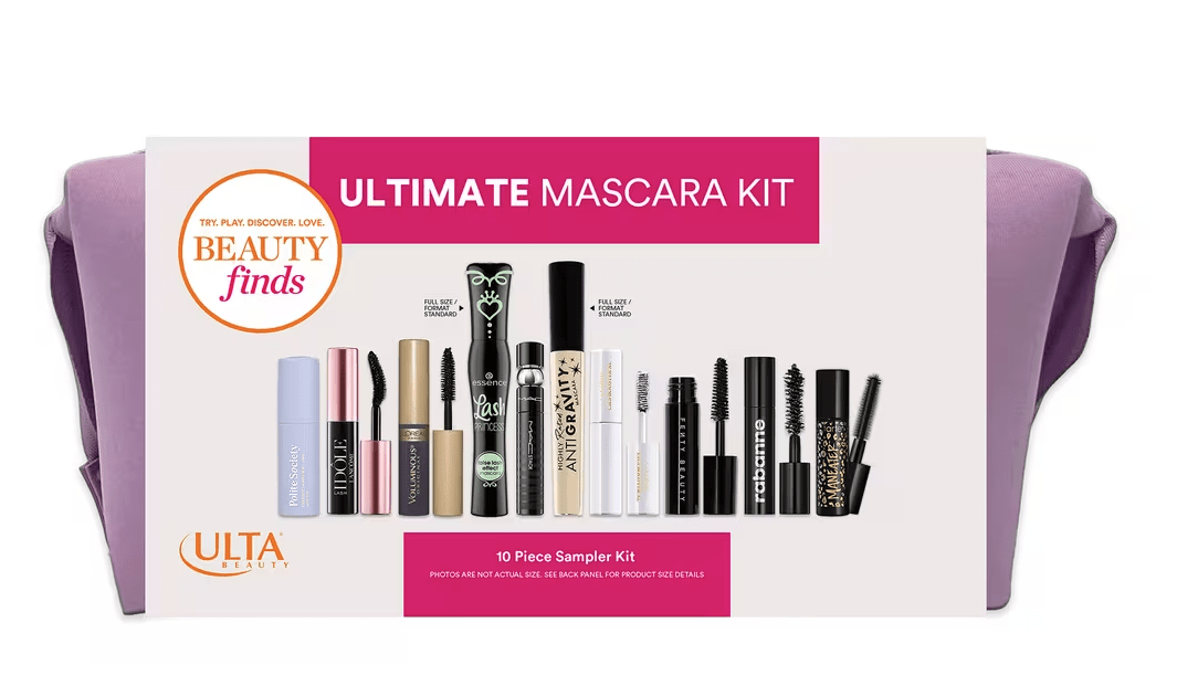ULTA Ultimate Mascara Sampler Kit: 10 Mascaras To Elevate Your Lash ...